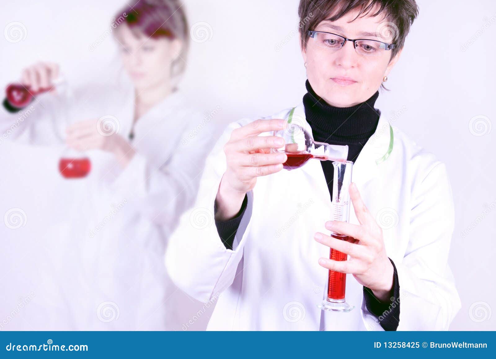 Experienced Scientist Experimenting Stock Image - Image of ...