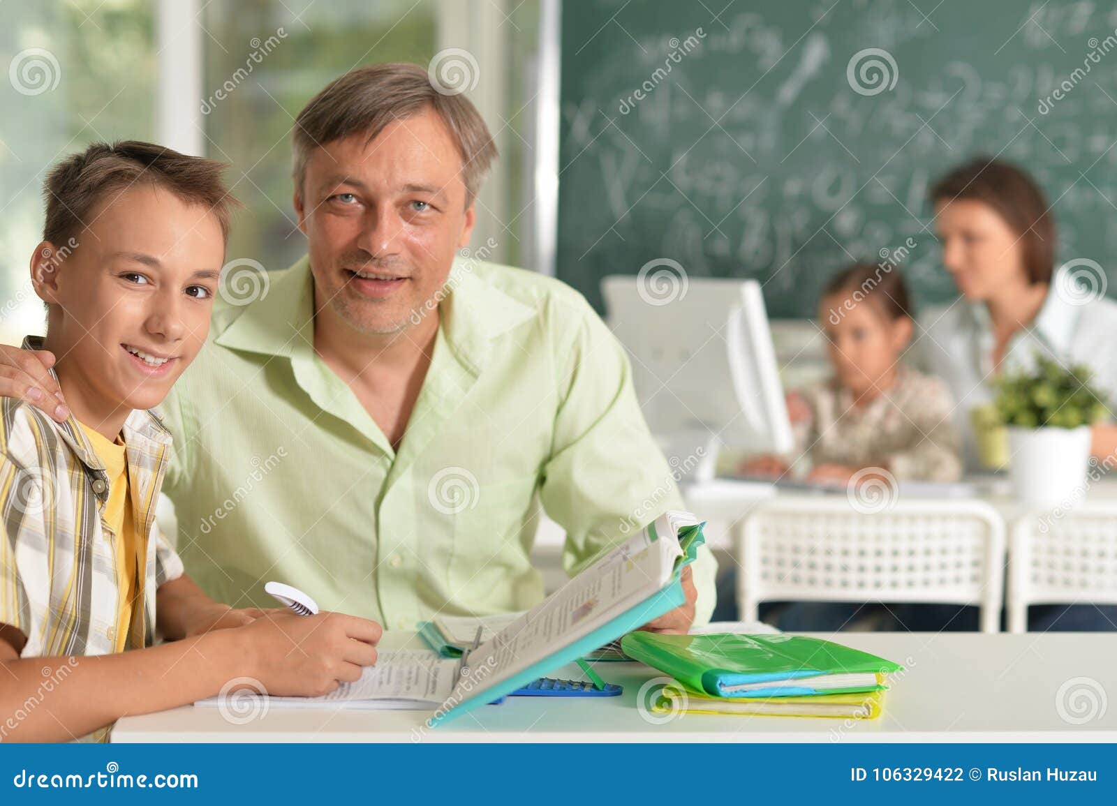 Experienced Teachers Working with Children Stock Photo - Image of ...