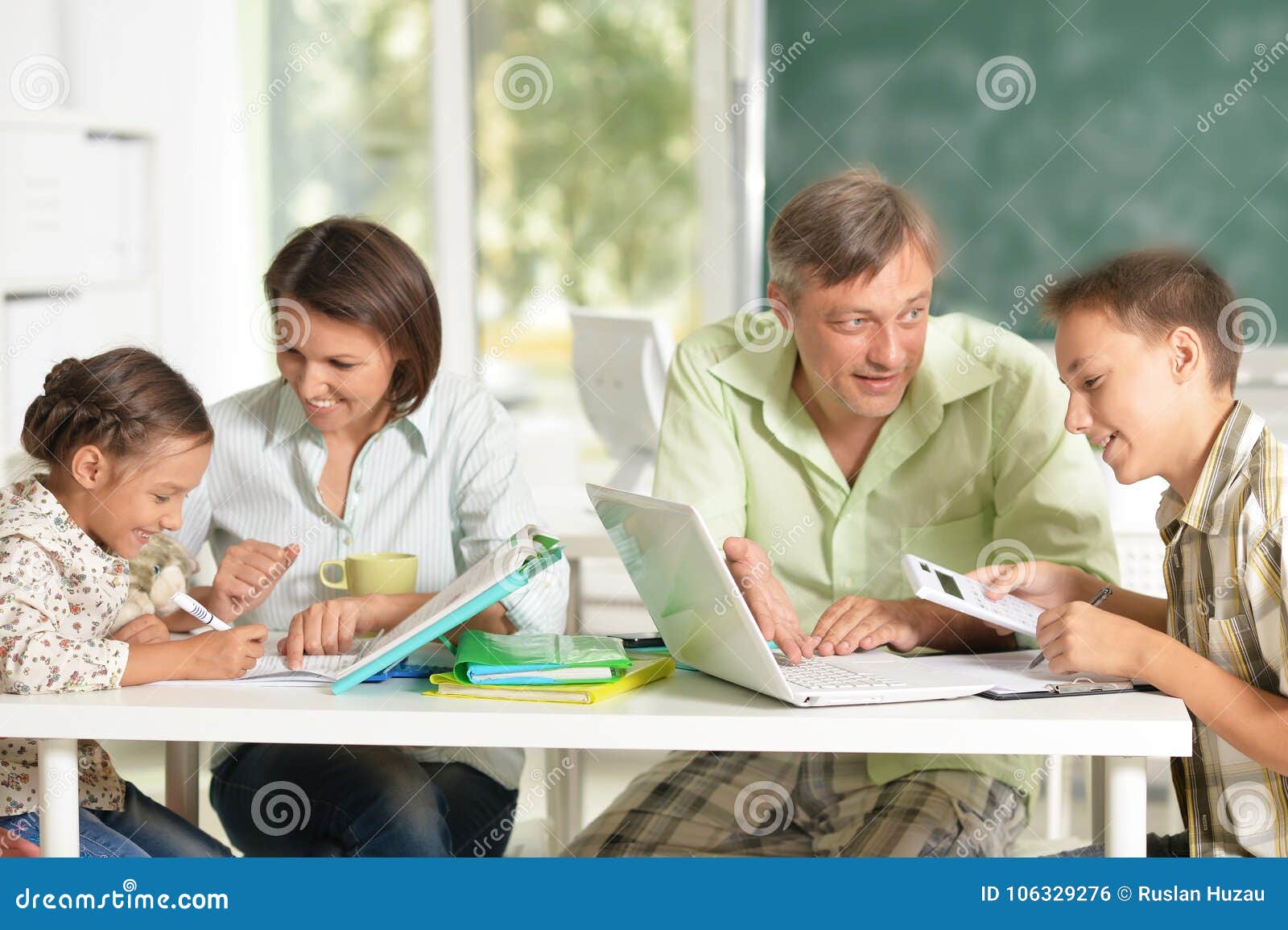 Experienced Teachers Working with Children Stock Photo - Image of ...