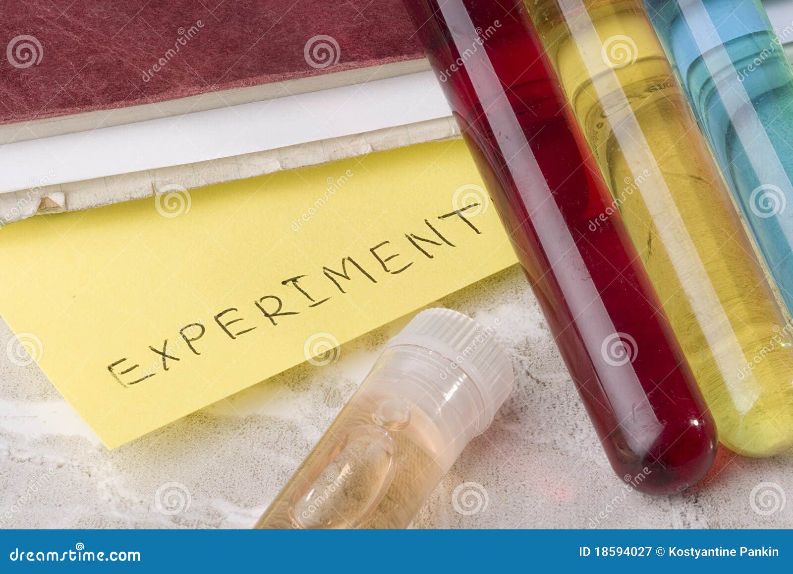 Experiment stock image. Image of sample, container, research - 18594027