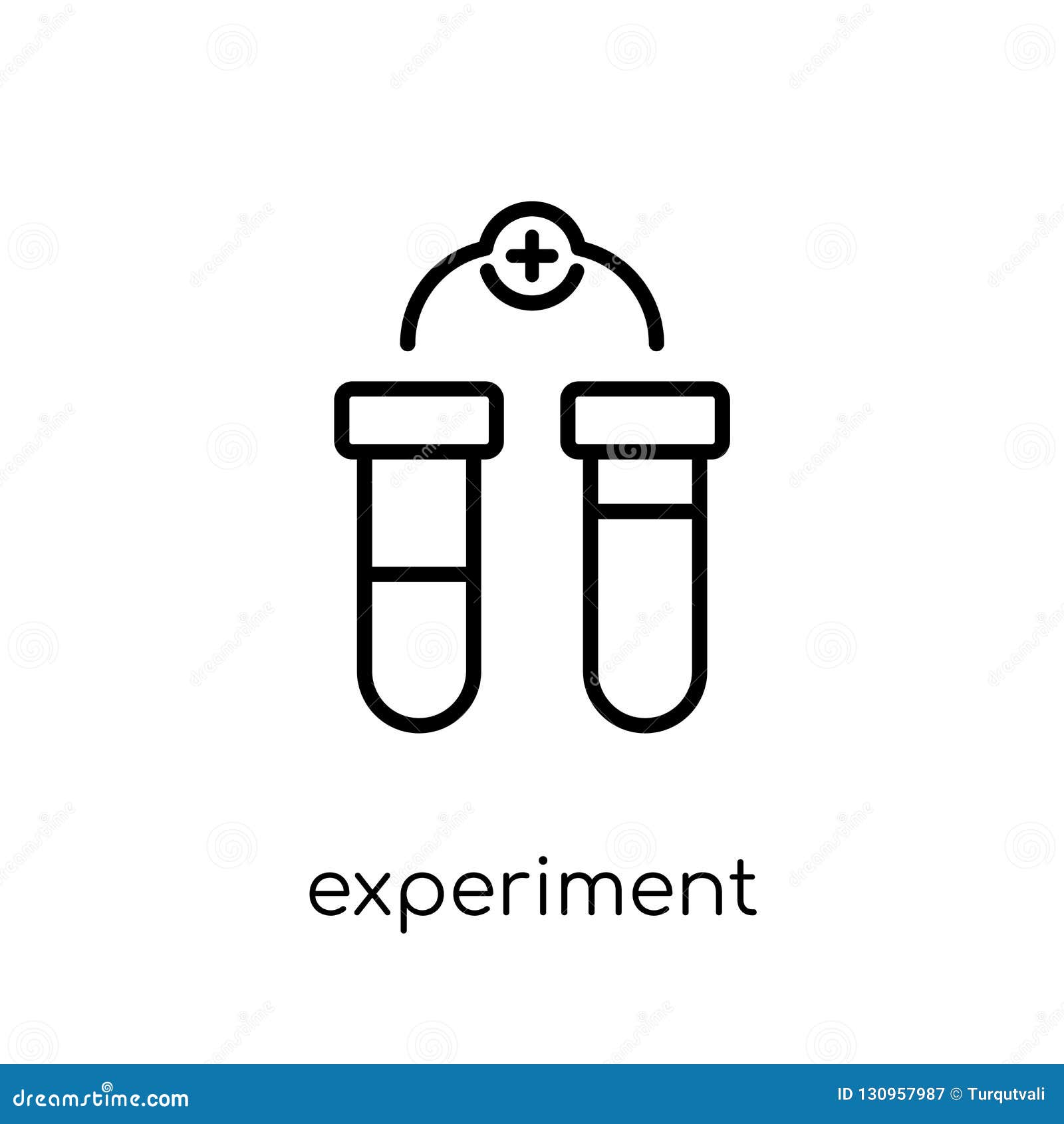 Experiment Icon from Collection. Stock Vector - Illustration of client ...