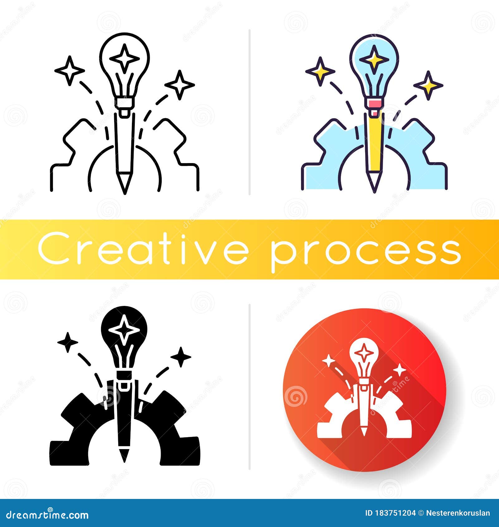 Experiment icon stock vector. Illustration of experiment - 183751204