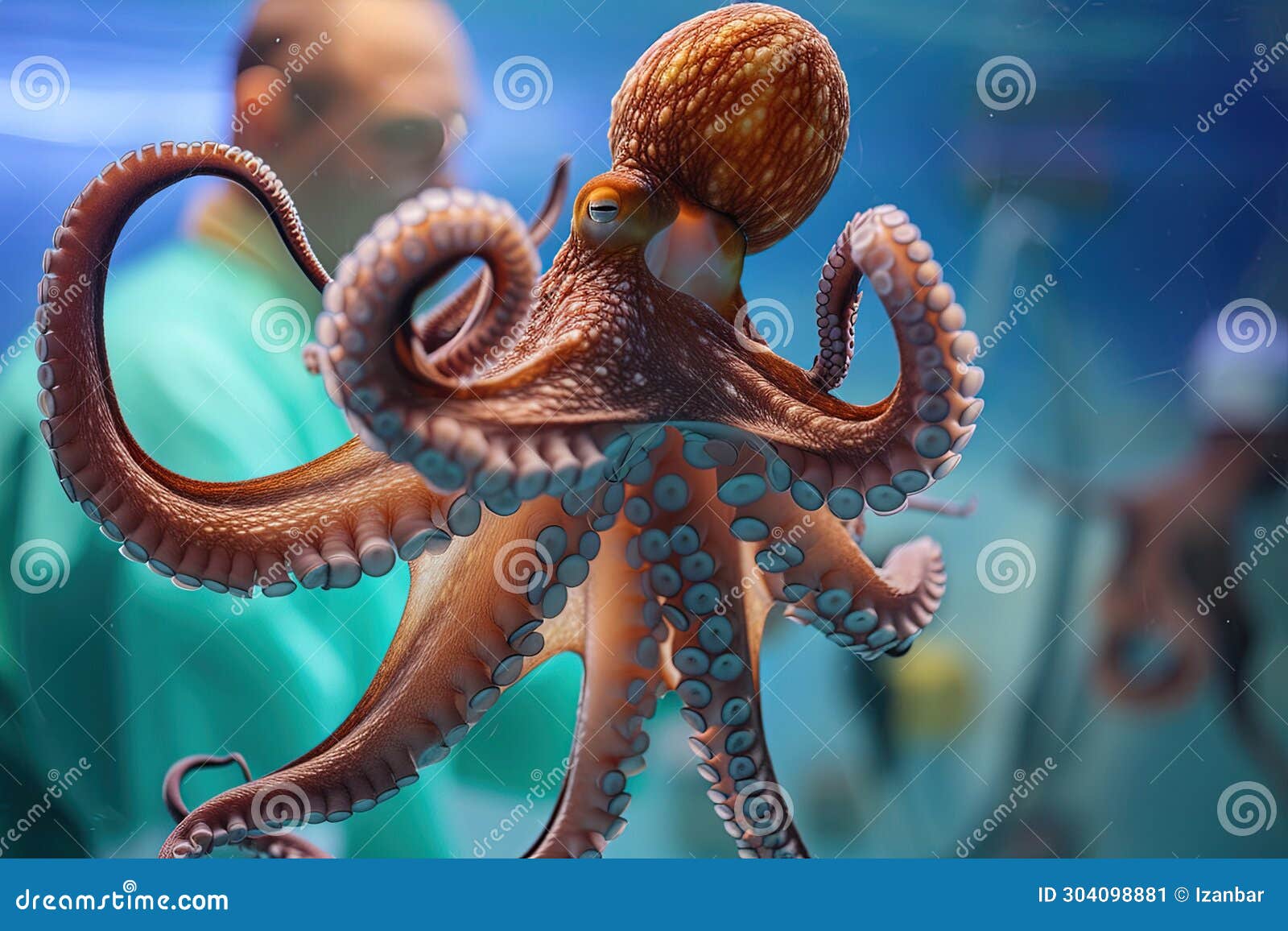 Experiment Octopus Farm Experimental Animal Use Generative AI Stock ...