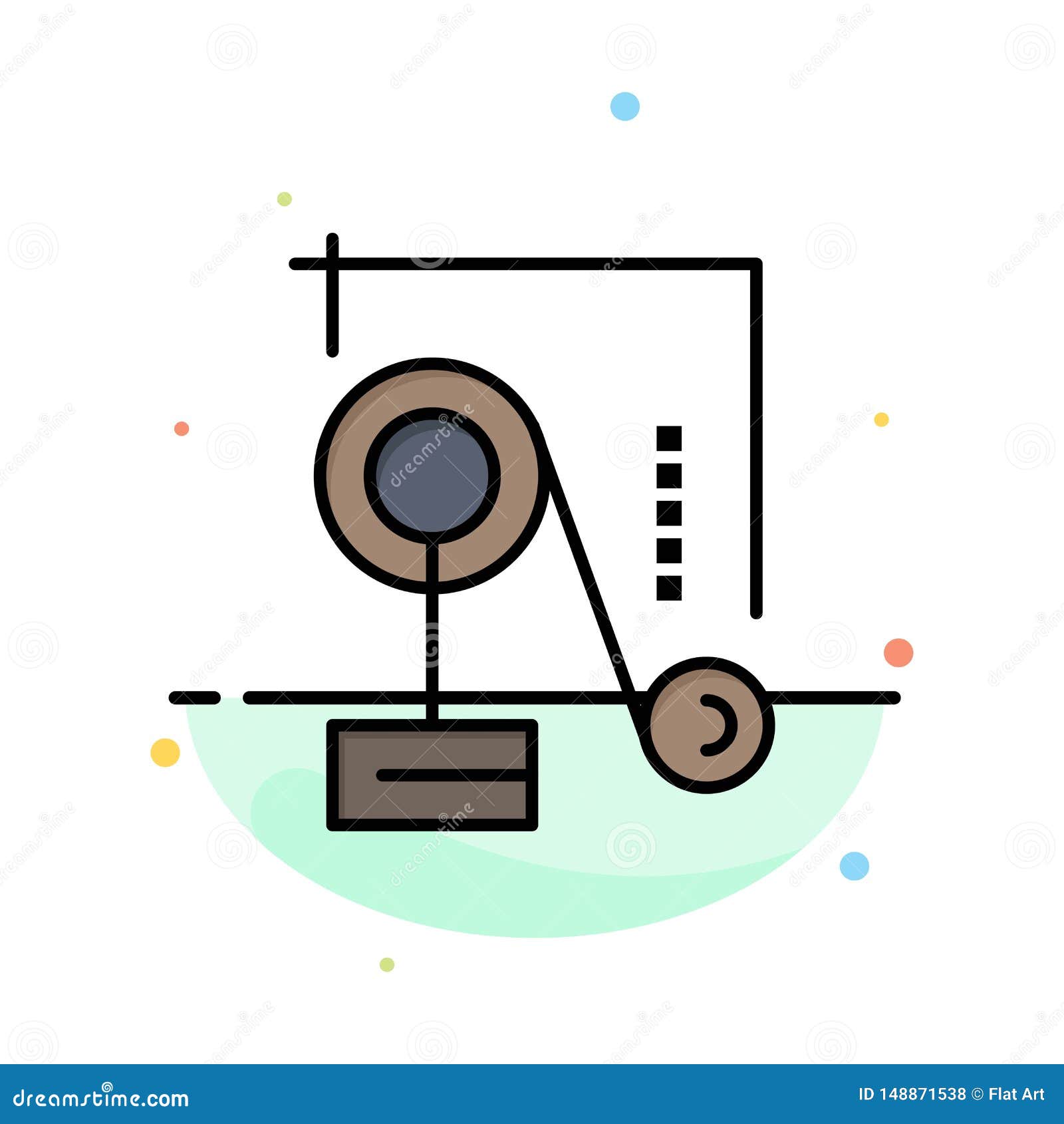 Experiment, Physics, Education, Experiment Physics Abstract Flat Color ...