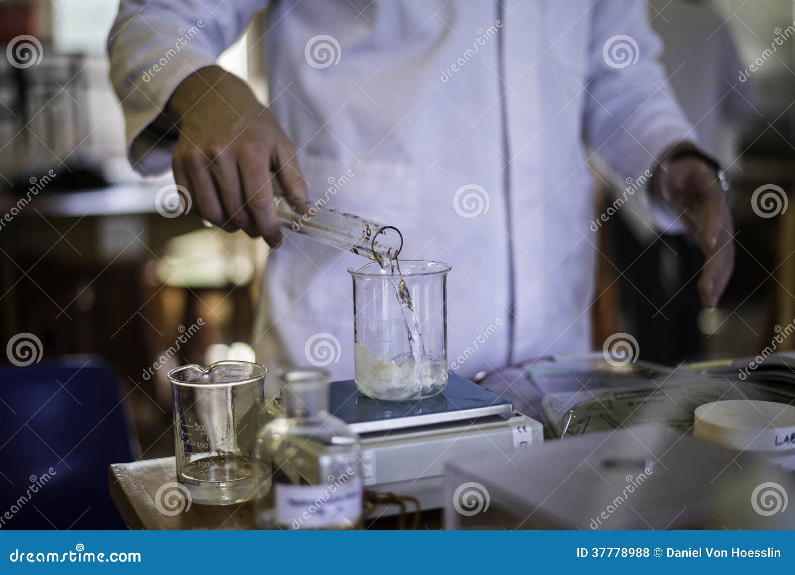 The Experiment stock photo. Image of science, chemicals - 37778988