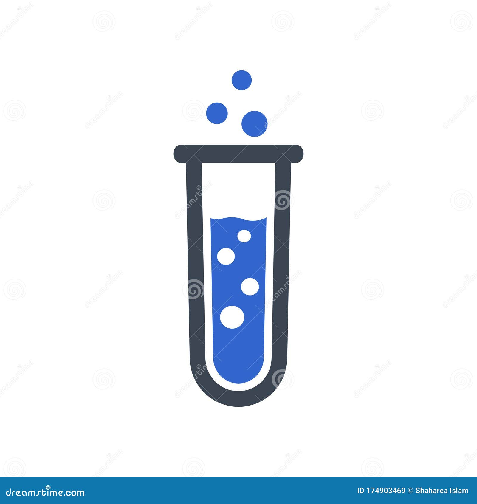 Experiment, Test icon stock vector. Illustration of graphic - 174903469