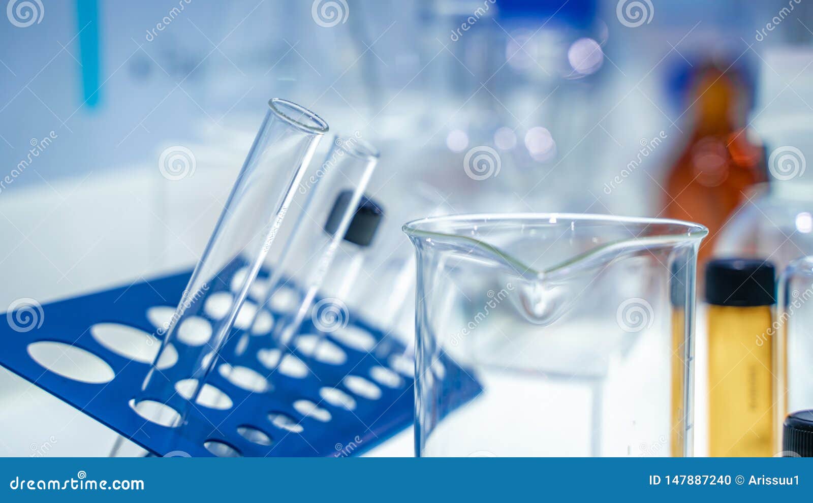Experiment Tool Set in Science Laboratory Stock Photo - Image of health ...
