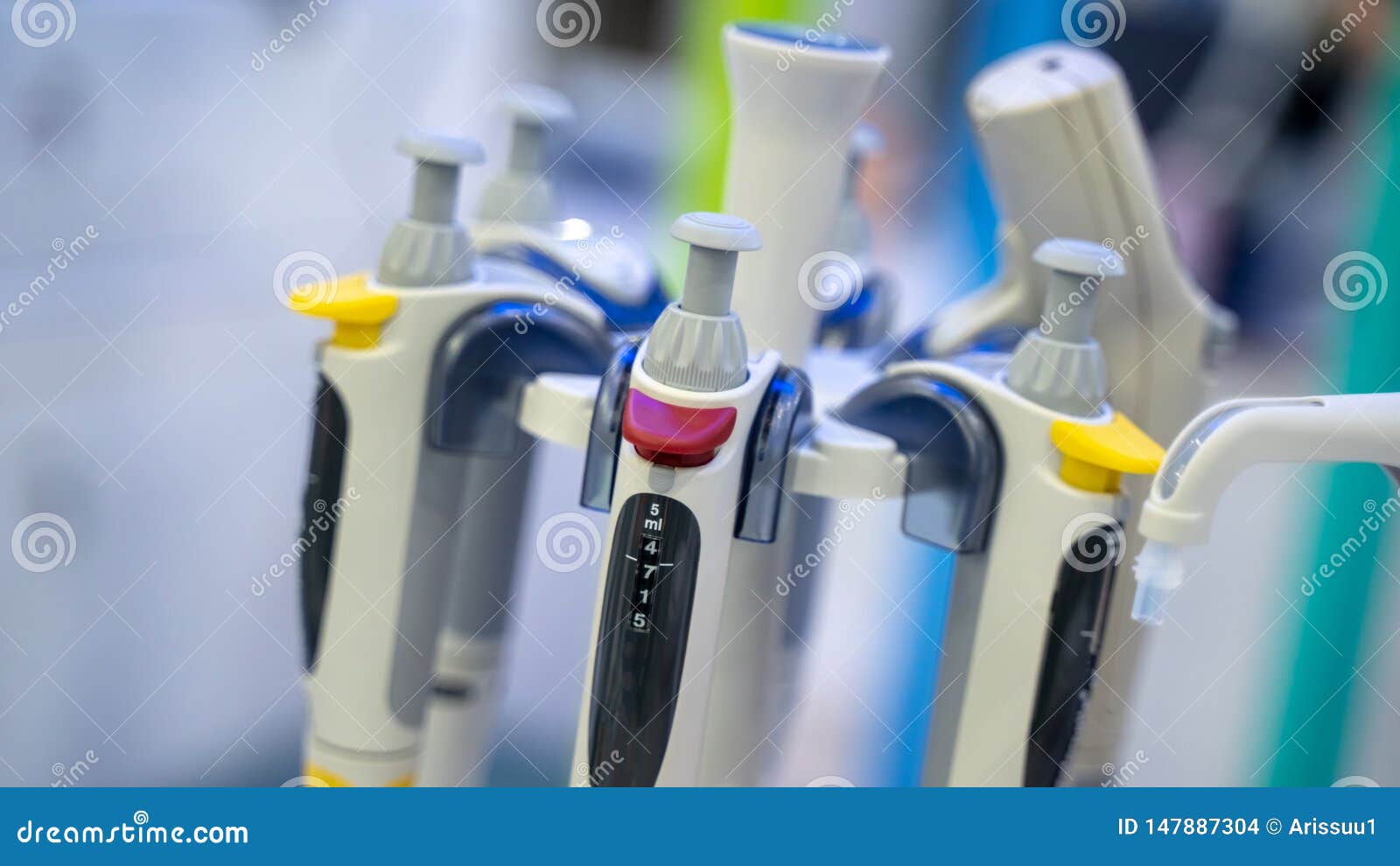 Experiment Tool Set in Science Laboratory Stock Photo - Image of glass ...