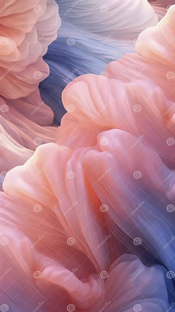 Experiment with Translucent Layers and Ethereal Textures in an Abstract ...