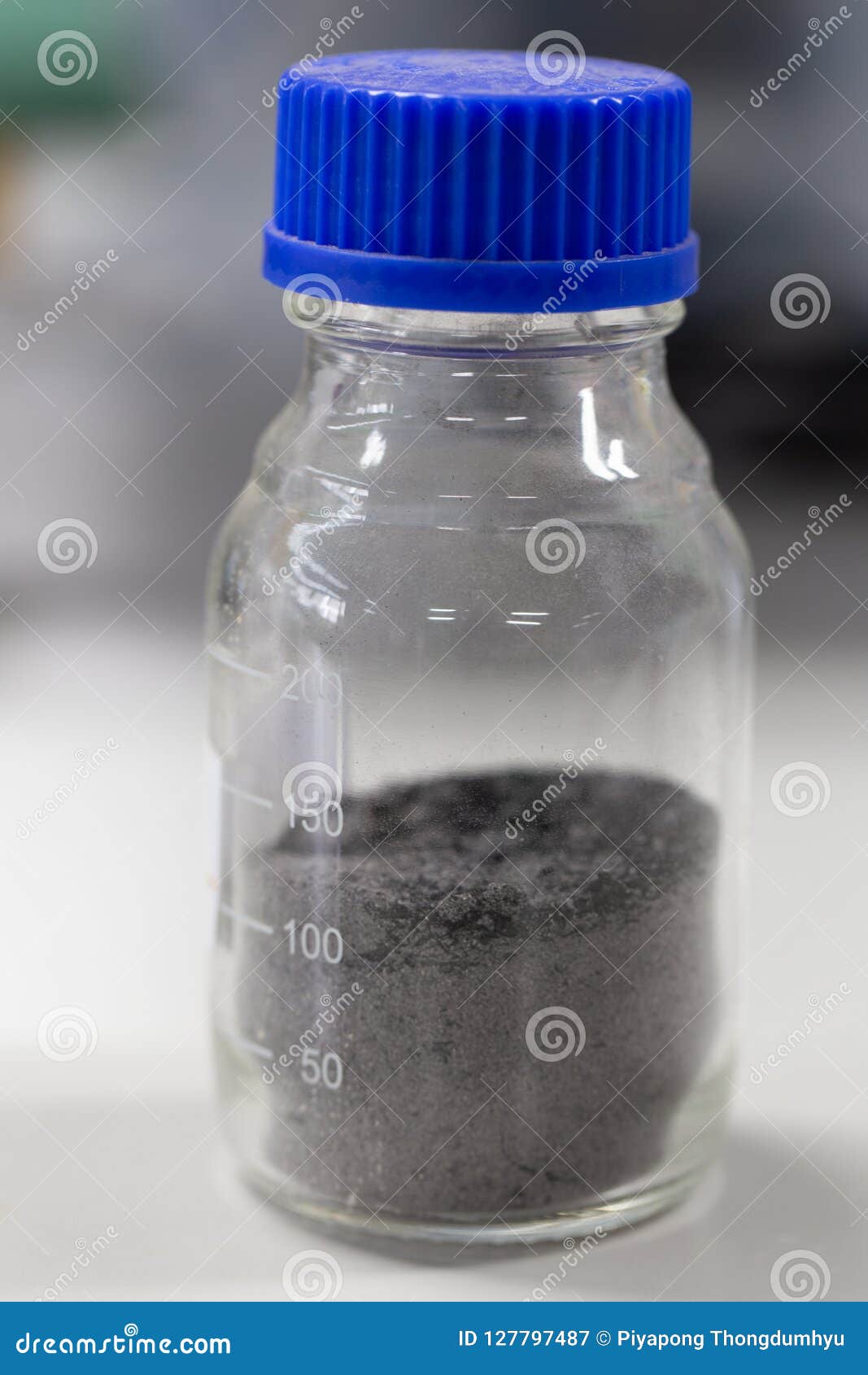 Experiment of Waste Fermentation in Laboratories. Stock Image - Image ...