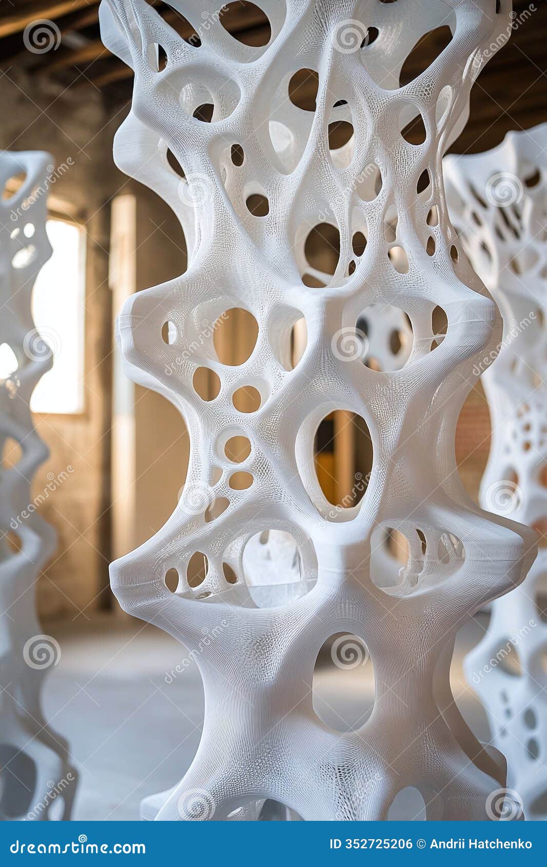 Experimental 3D Printed Architectural Structure with Complex Curved ...