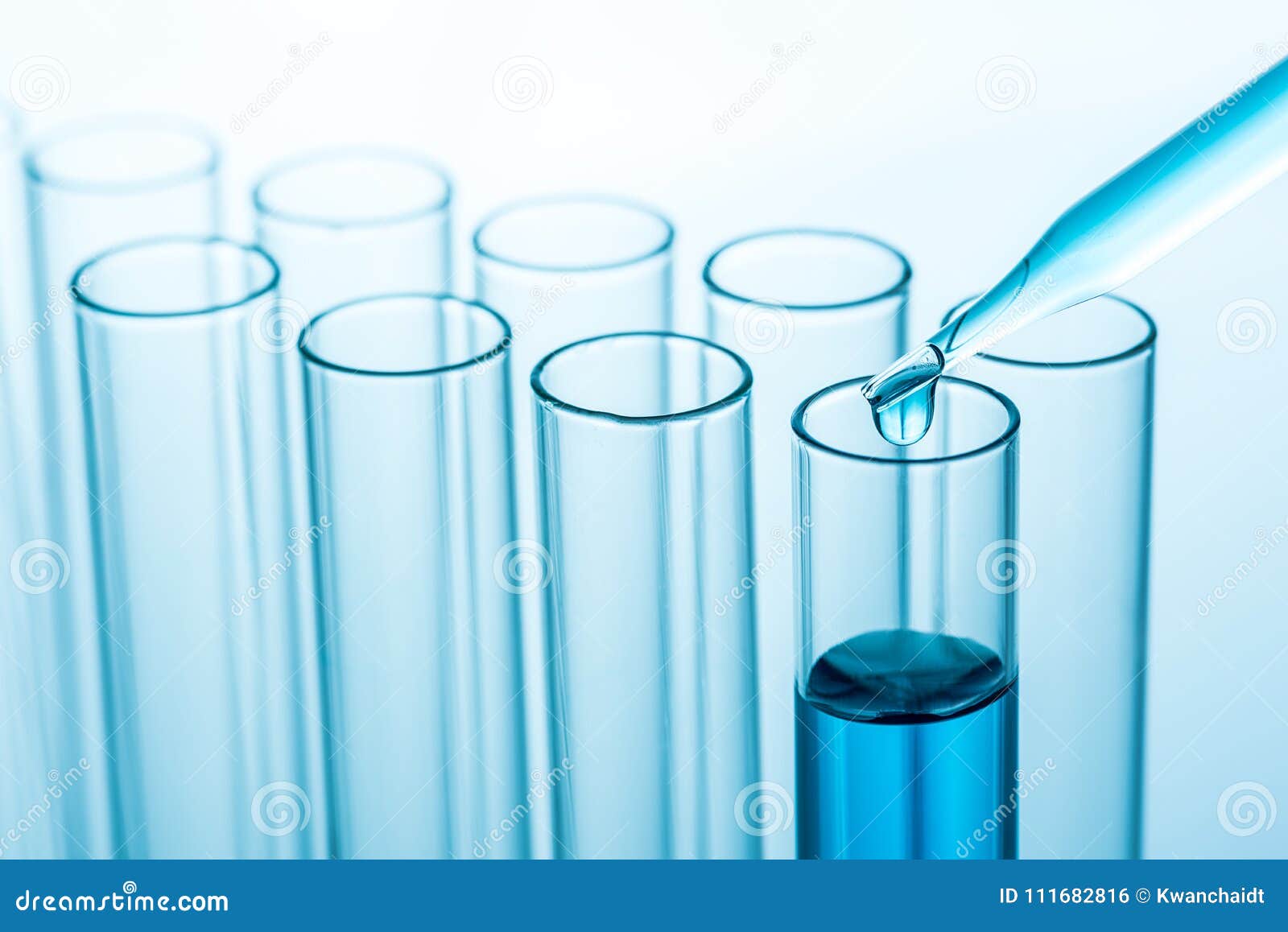 Experimental Drops Over Science Laboratory Test Tubes , Science Stock ...