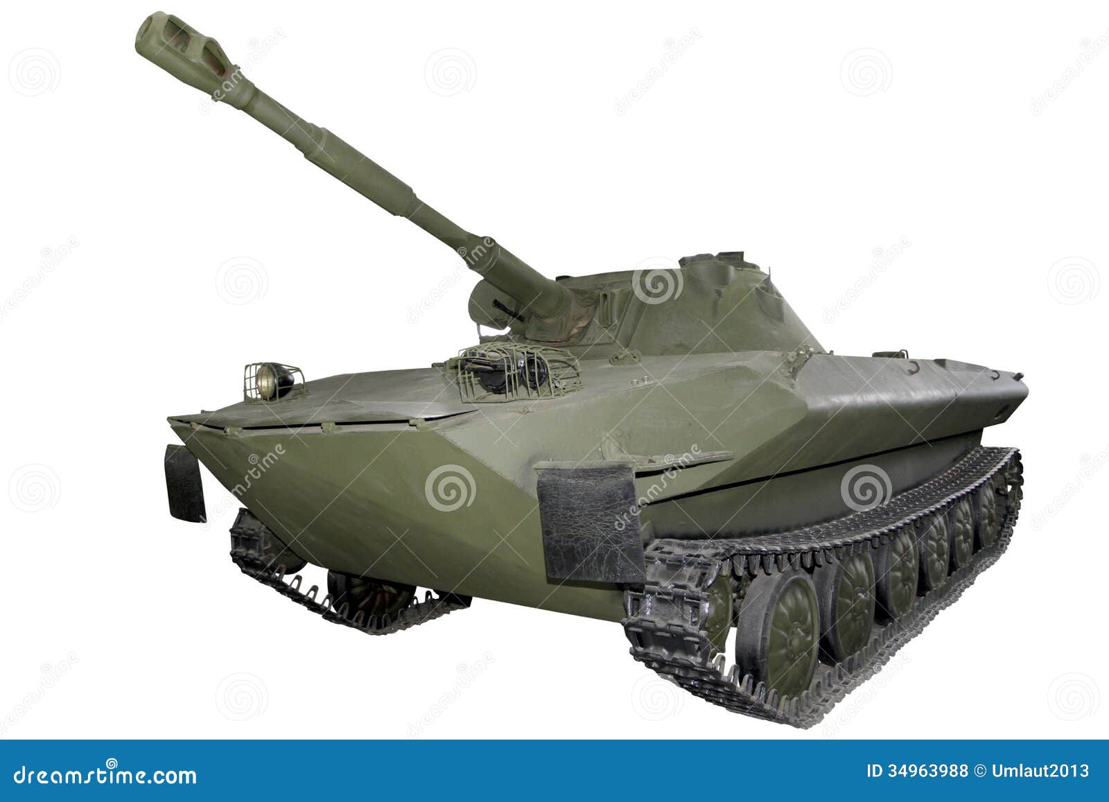Experimental Light Amphibious Tank Stock Photo - Image of army, russian ...