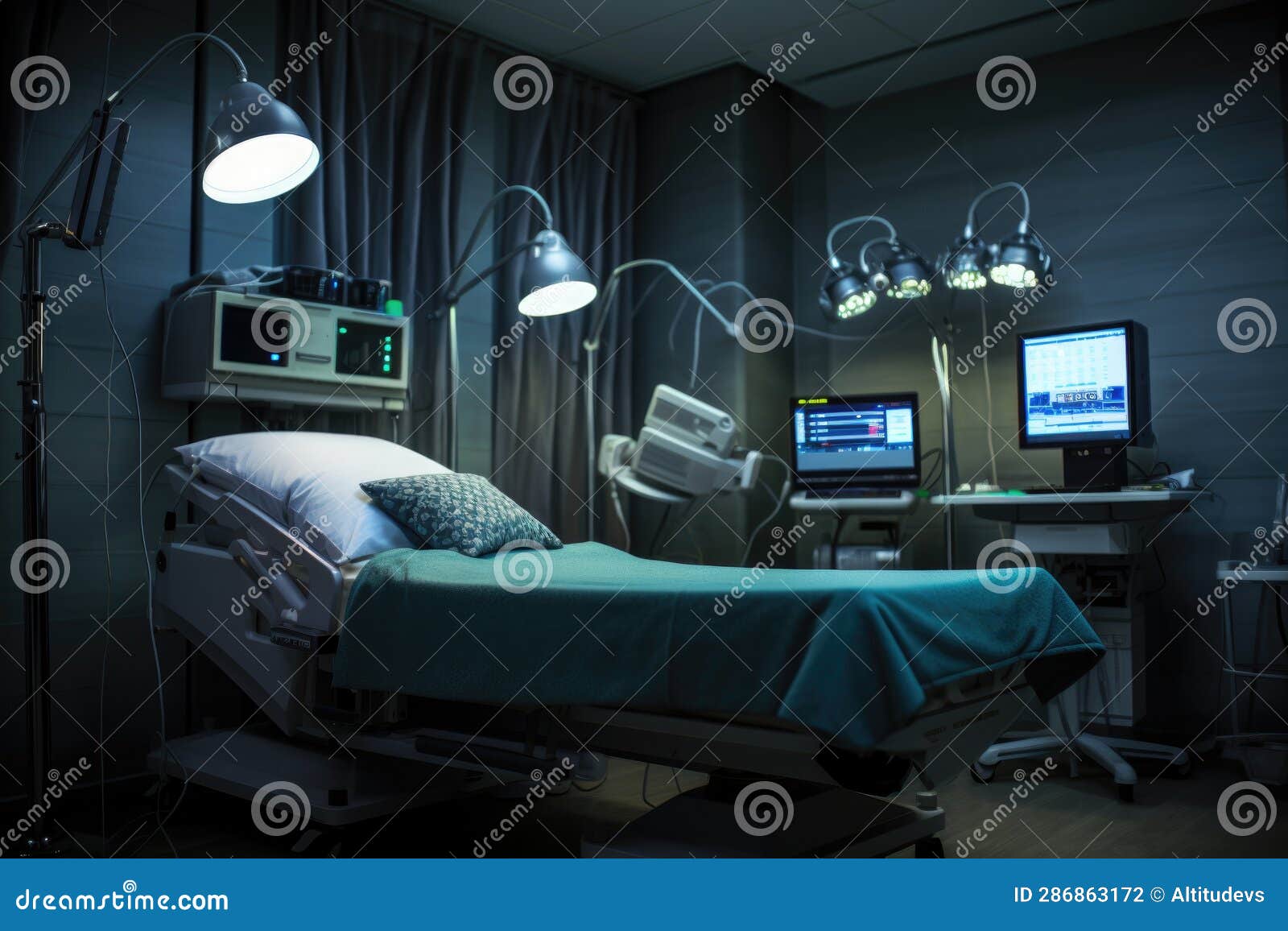 Experimental Neuromodulation Therapy Setup Stock Photo - Image of ...