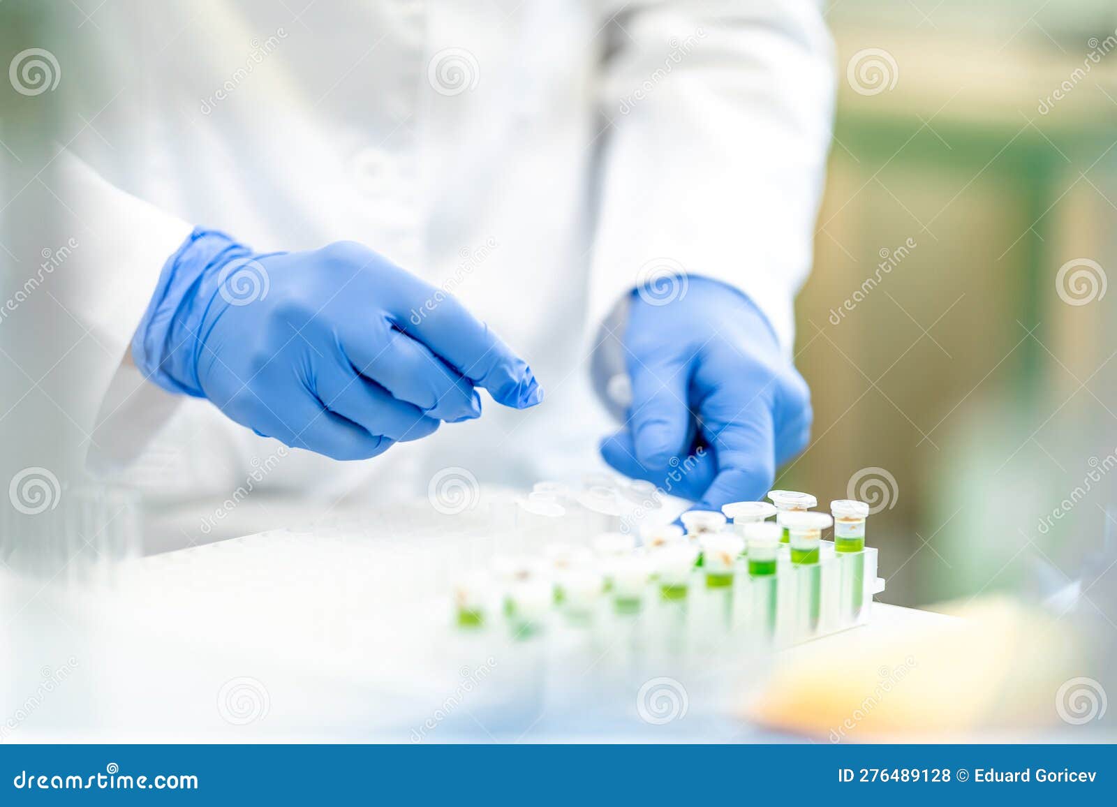 Experimental Research Of Chemical Substances In A Scientific Laboratory
