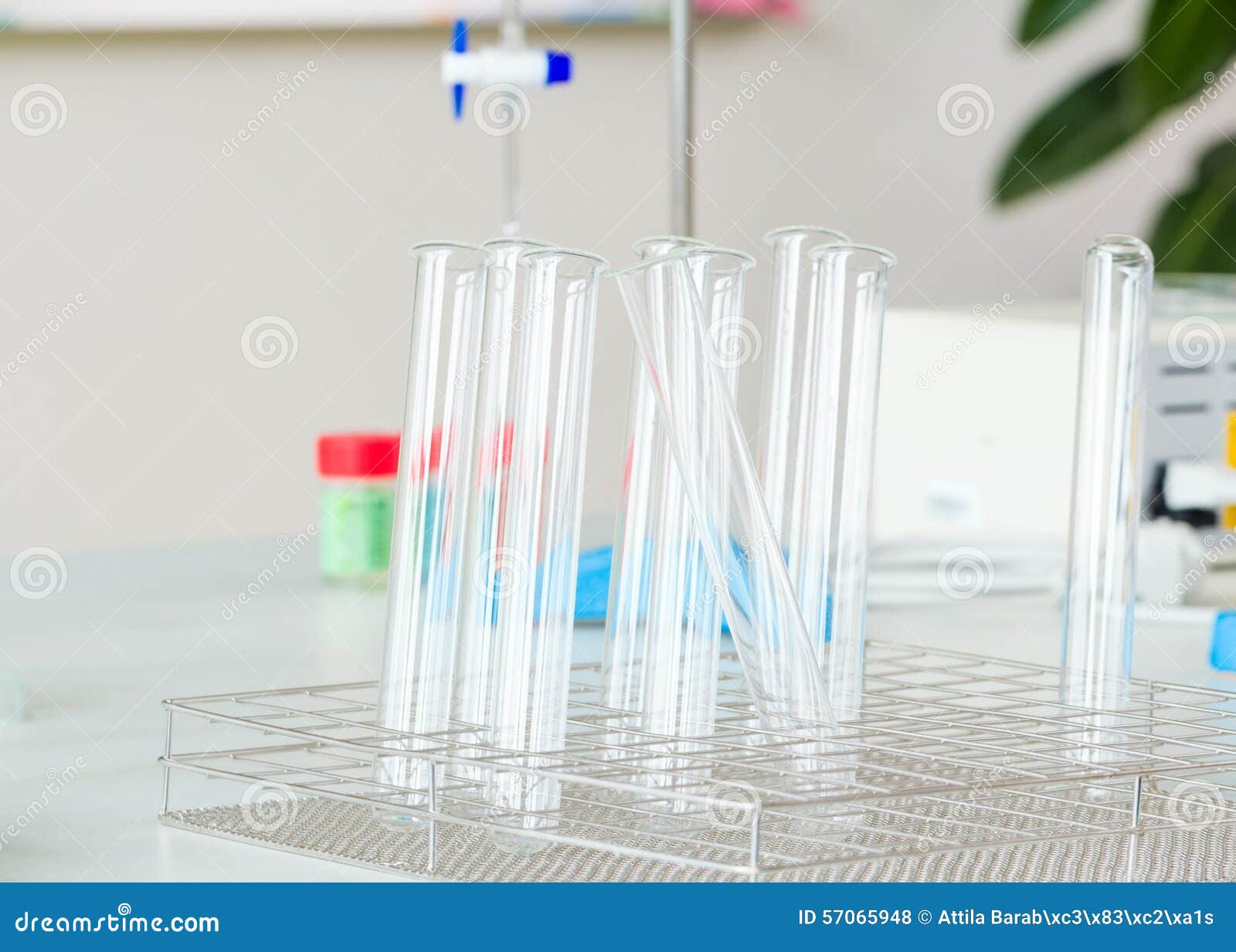 Experimental Research stock photo. Image of tube, reaction - 57065948