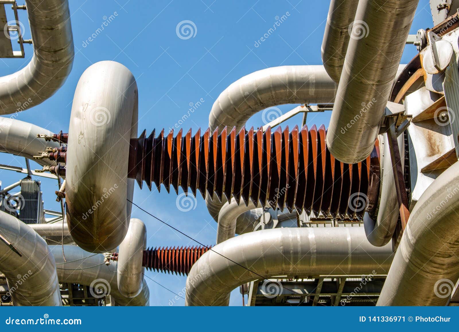 Science Setup Cascade Transformers Stock Image - Image of moscow ...
