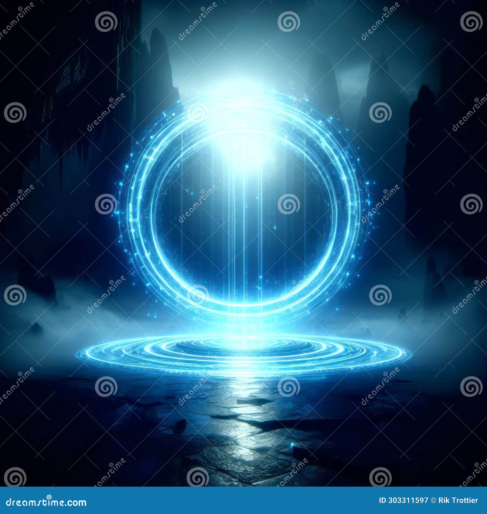Wireless Energy Transfer Device Stock Image - Image of generates, space ...