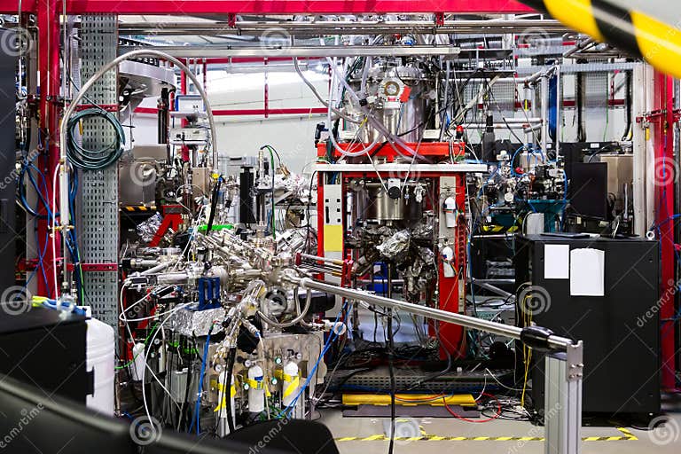 Experimental Stations in Laboratory Stock Image - Image of discovery ...