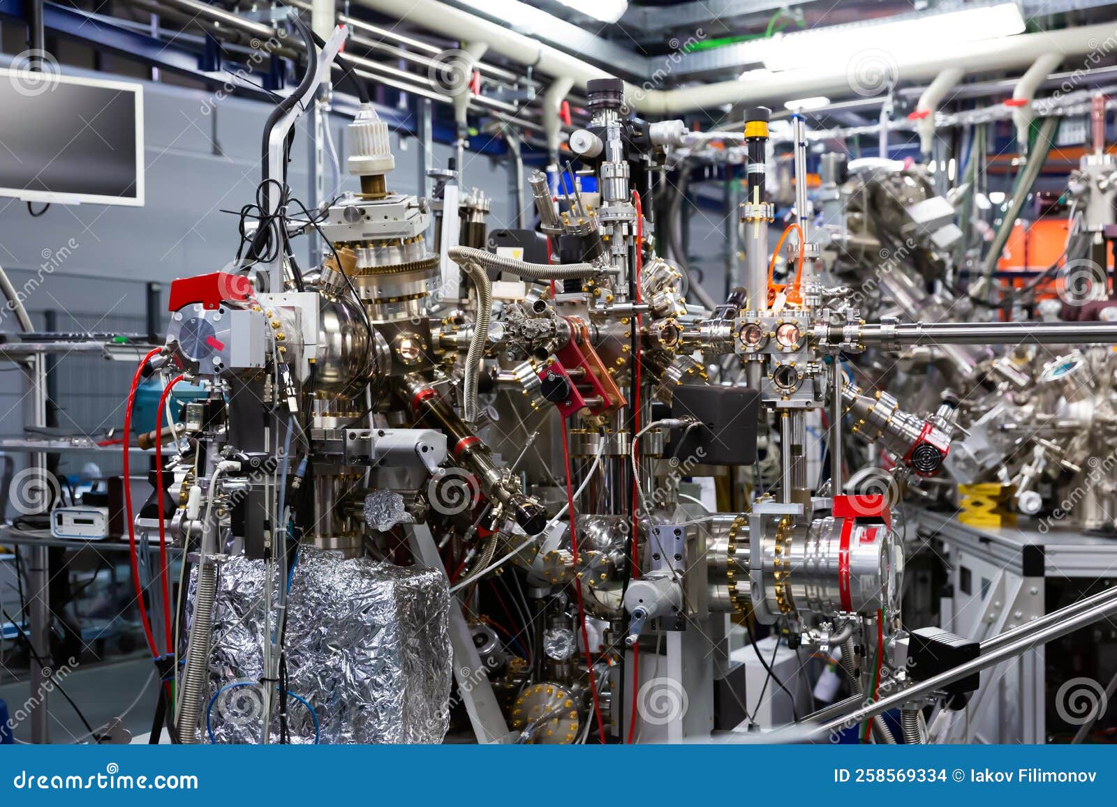 Experimental Stations in Scientific Research Center Stock Photo - Image ...