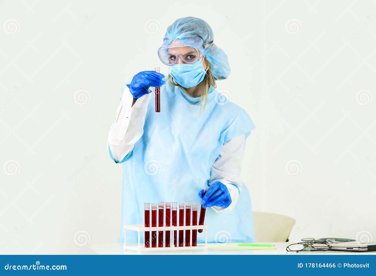 Experimental Treatment Concept. Laboratory Testing Respiratory ...