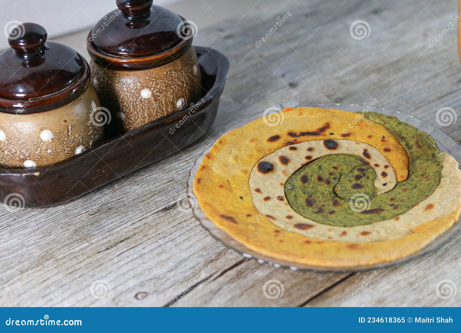 Experimental Tri Color Paratha For Indian Independence Day Royalty-Free ...