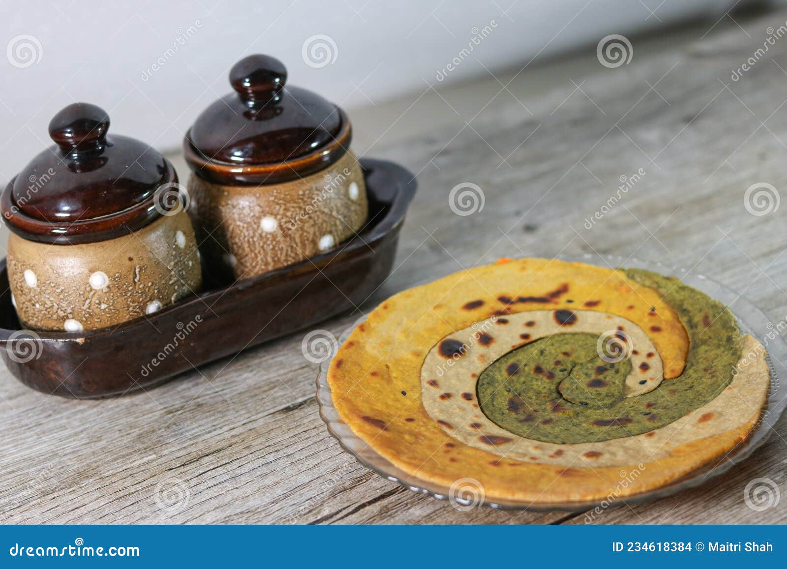 Experimental Tri Color Paratha for Indian Independence Day Stock Photo ...