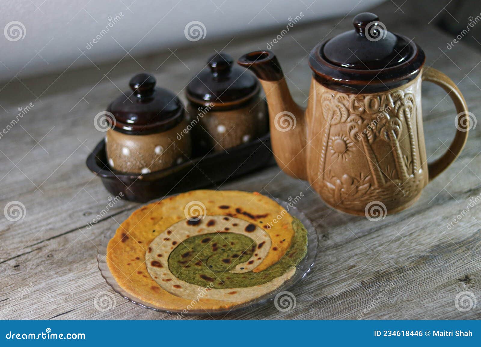 Experimental Tri Color Paratha For Indian Independence Day Stock ...