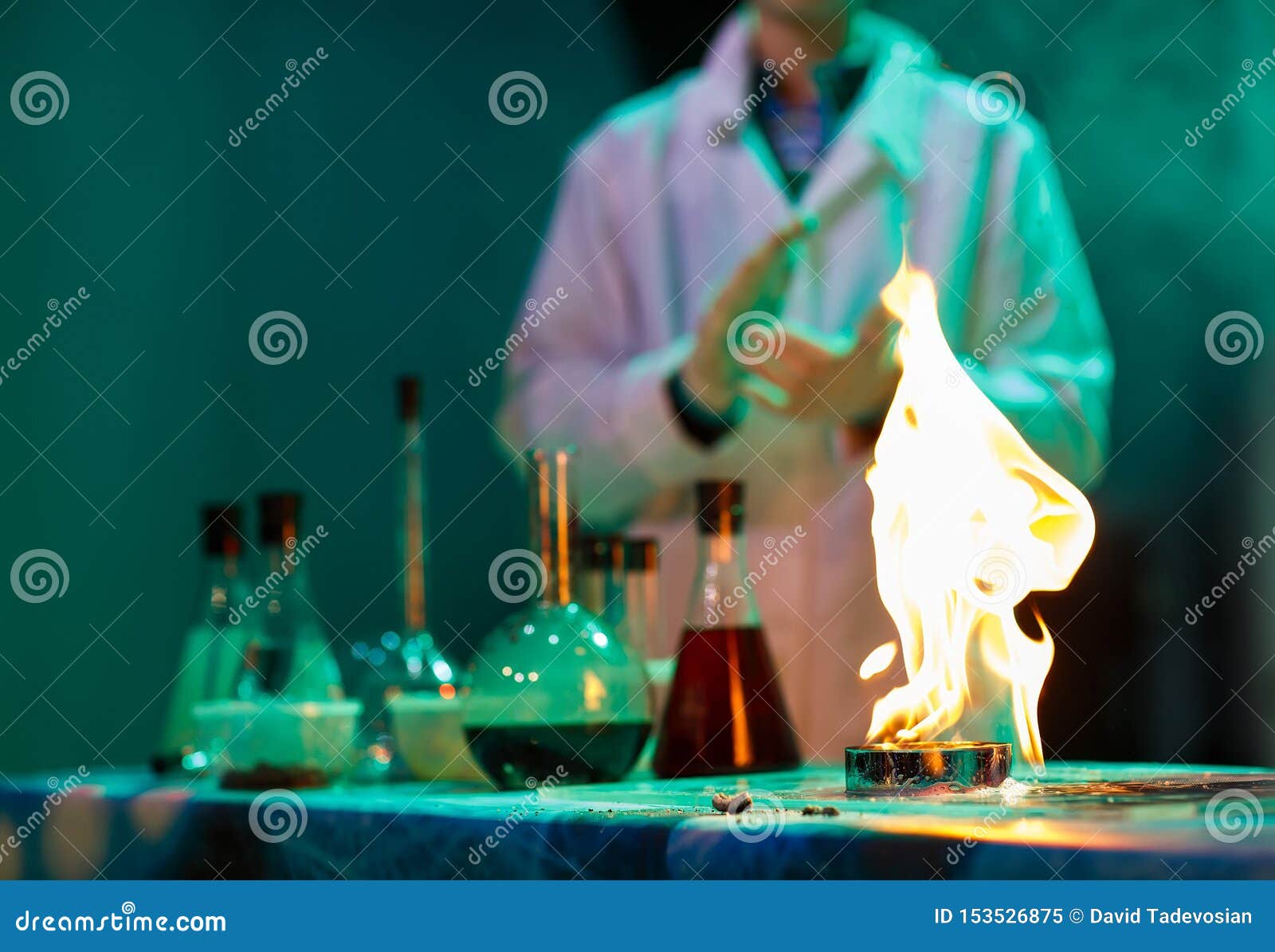 Chemical Explosion In Test Tube