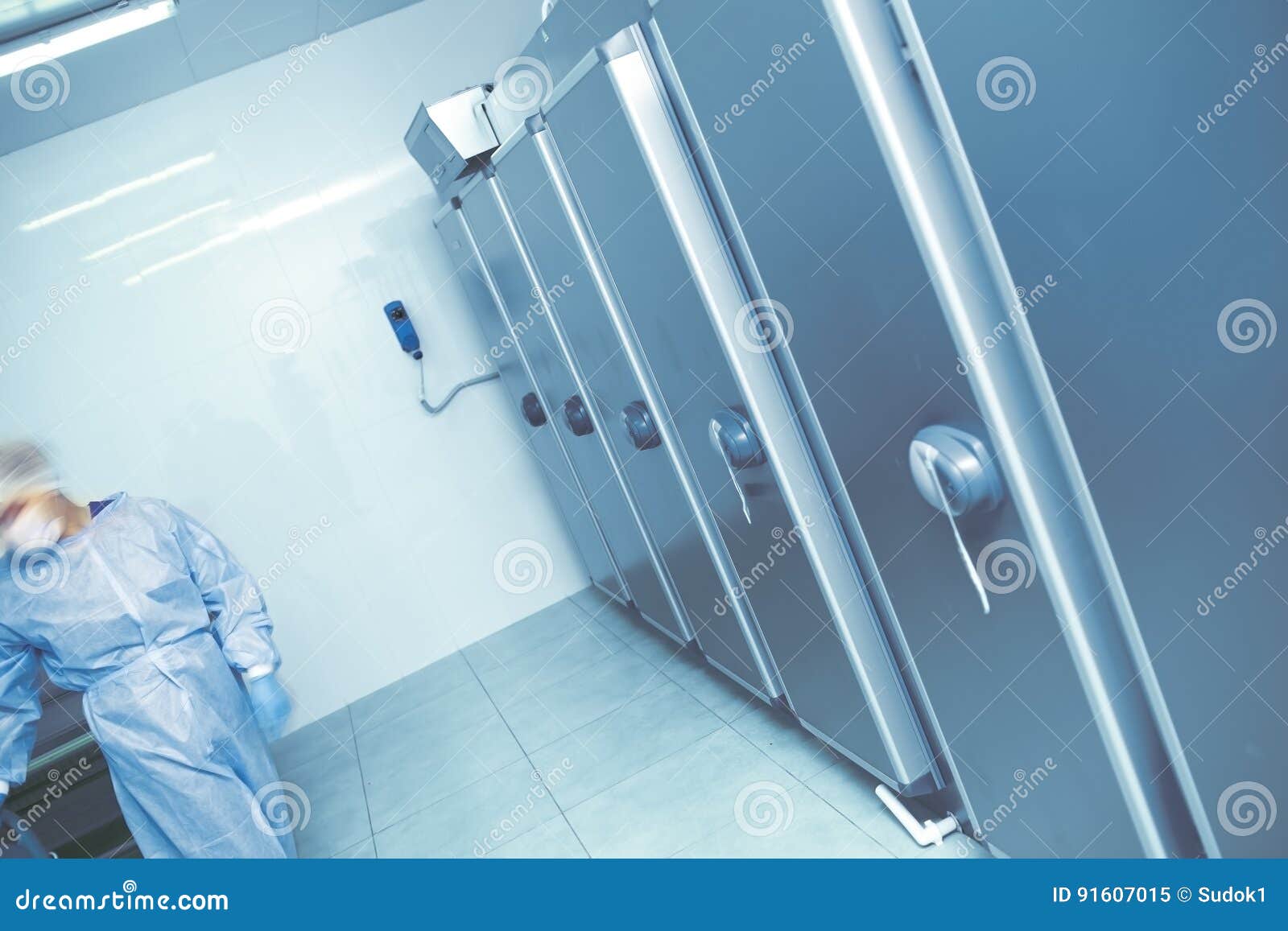 Expert Activity in the Morgue Stock Image - Image of medicine, label ...