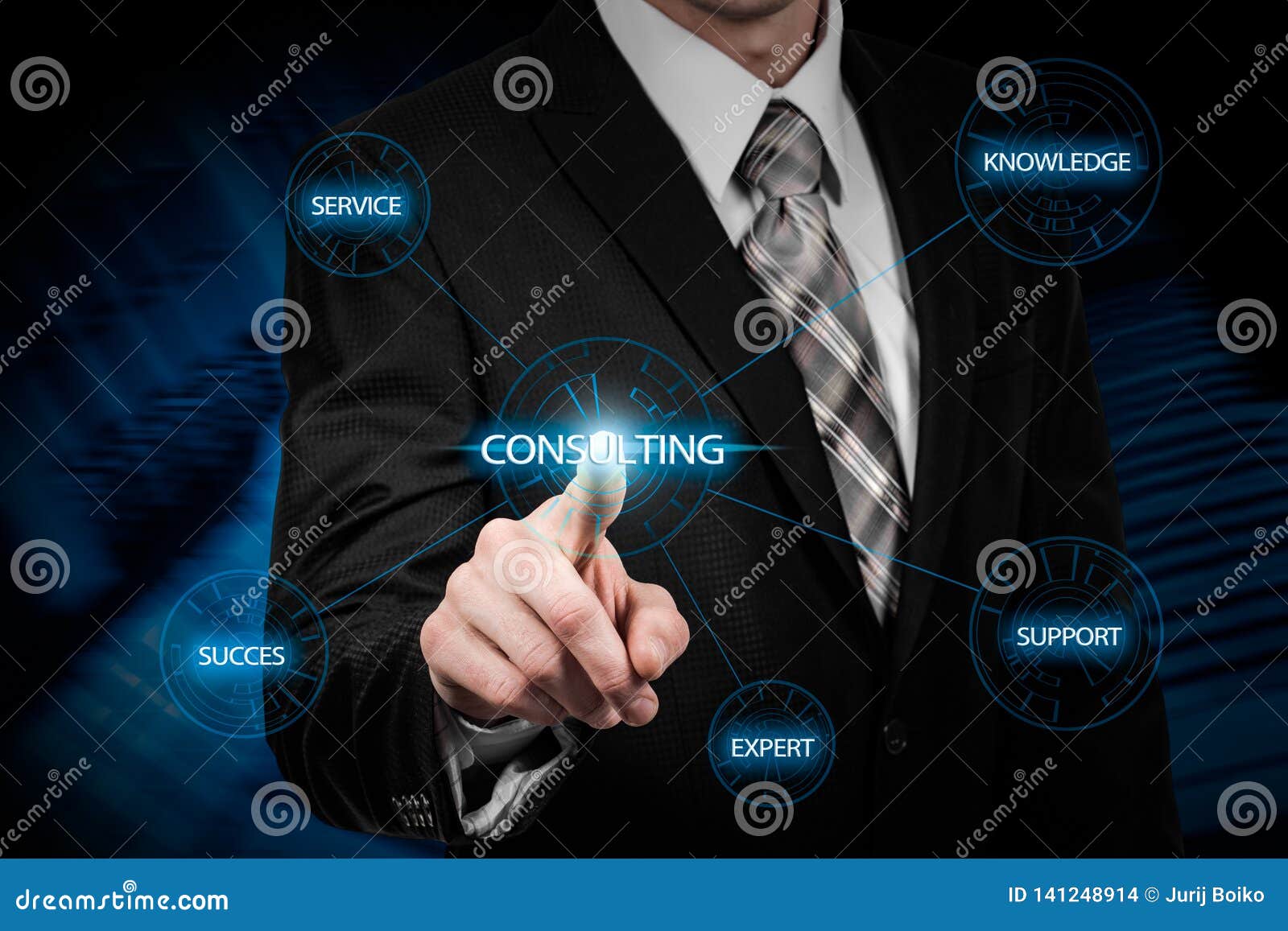 Expert Advice Consulting Service Business Concept. Stock Photo - Image ...