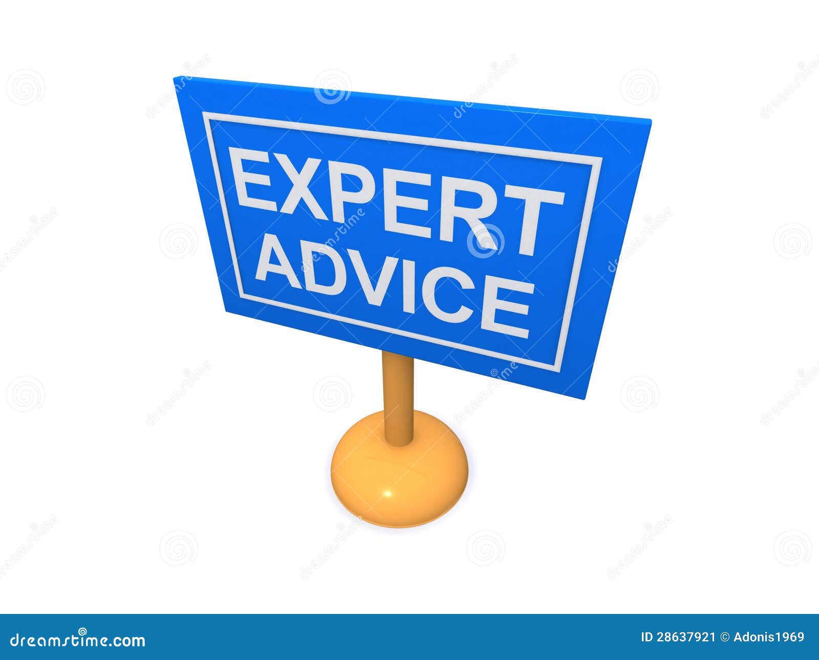 Expert advice sign stock illustration. Illustration of post - 28637921