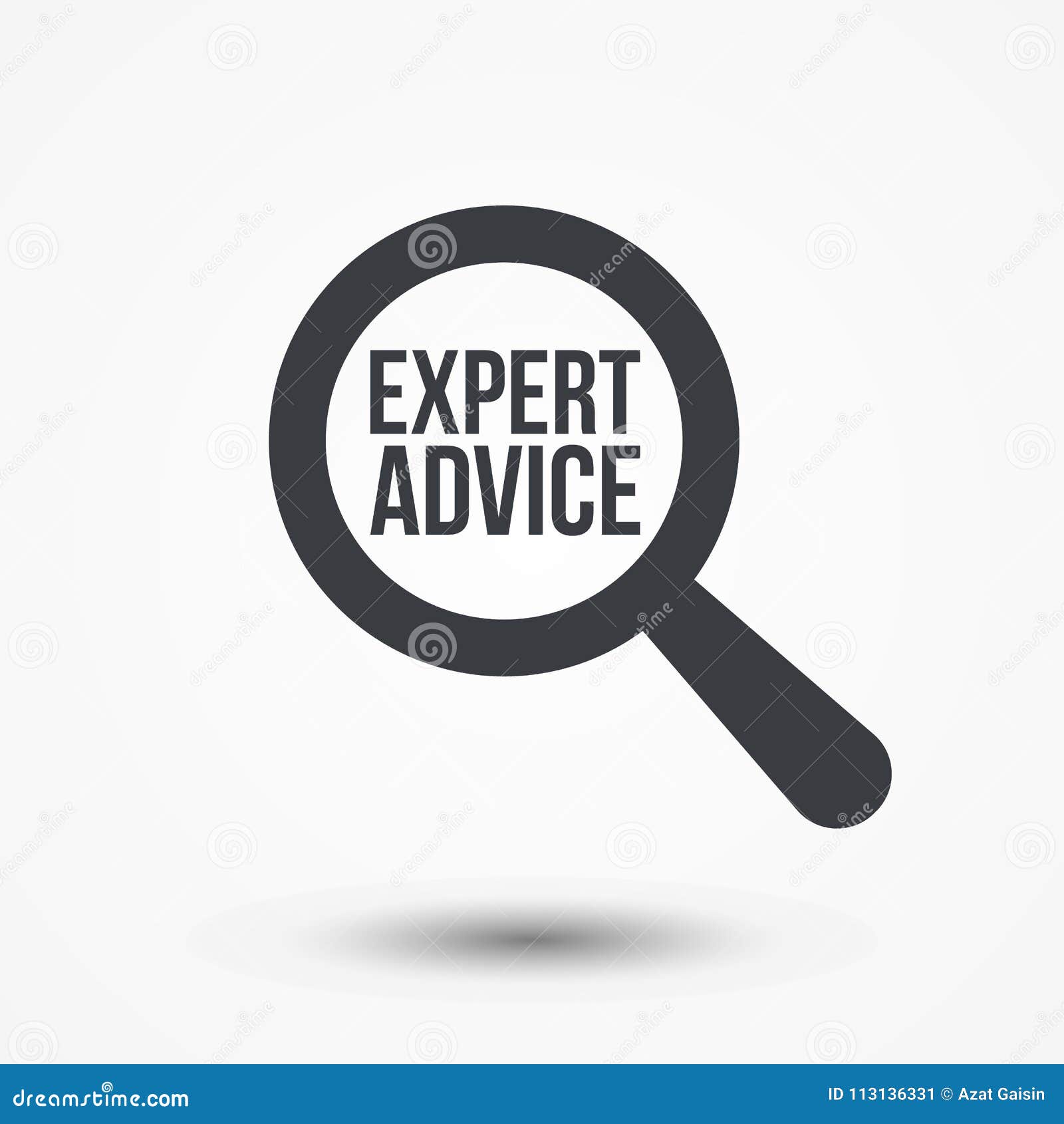 Expert Advice Word Magnifying Glass Stock Vector - Illustration of ... Expert Advice Word Magnifying Glass Stock Vector - Illustration of ...