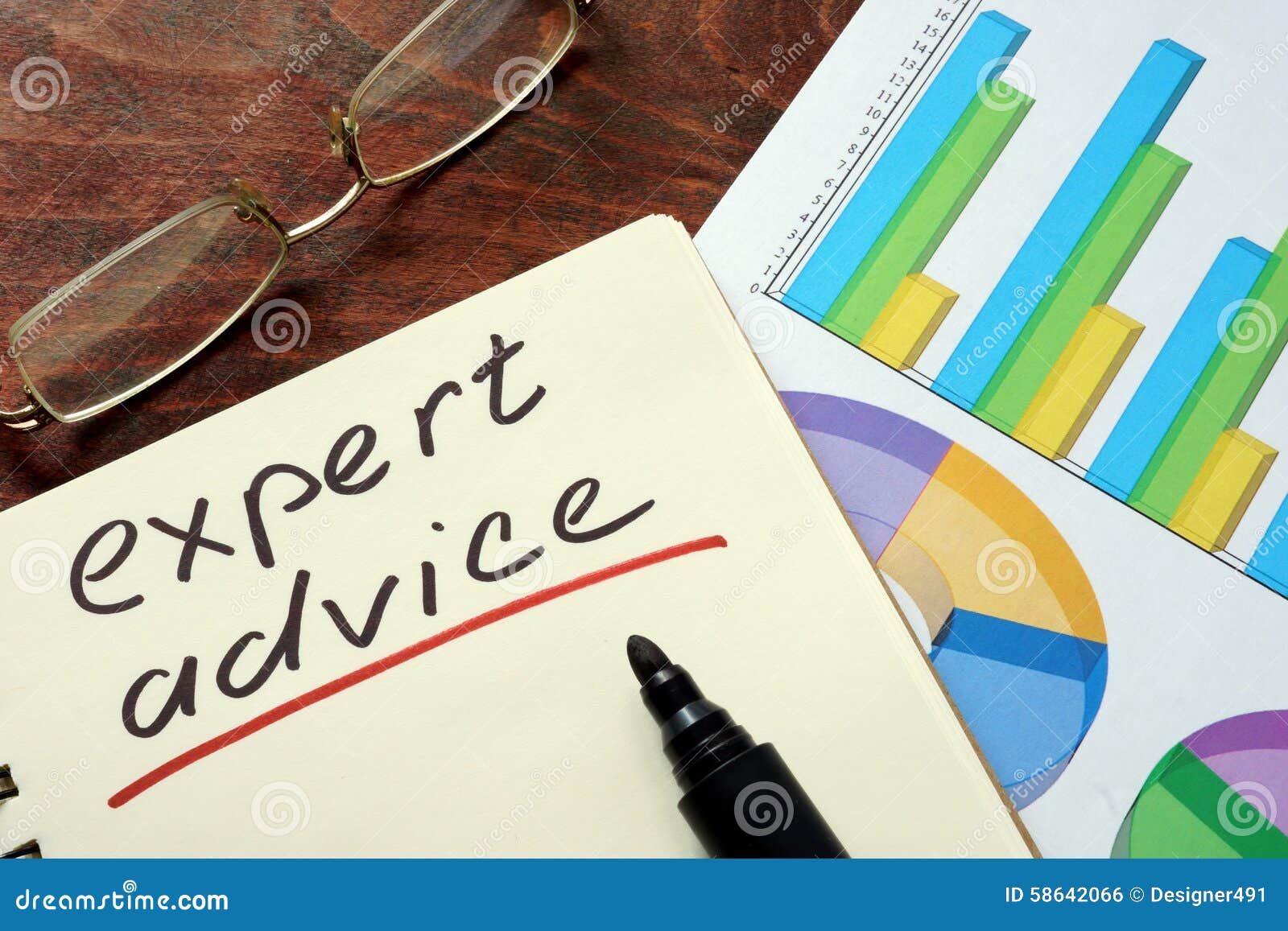 Expert Advice stock photo. Image of businessman, consulting - 58642066