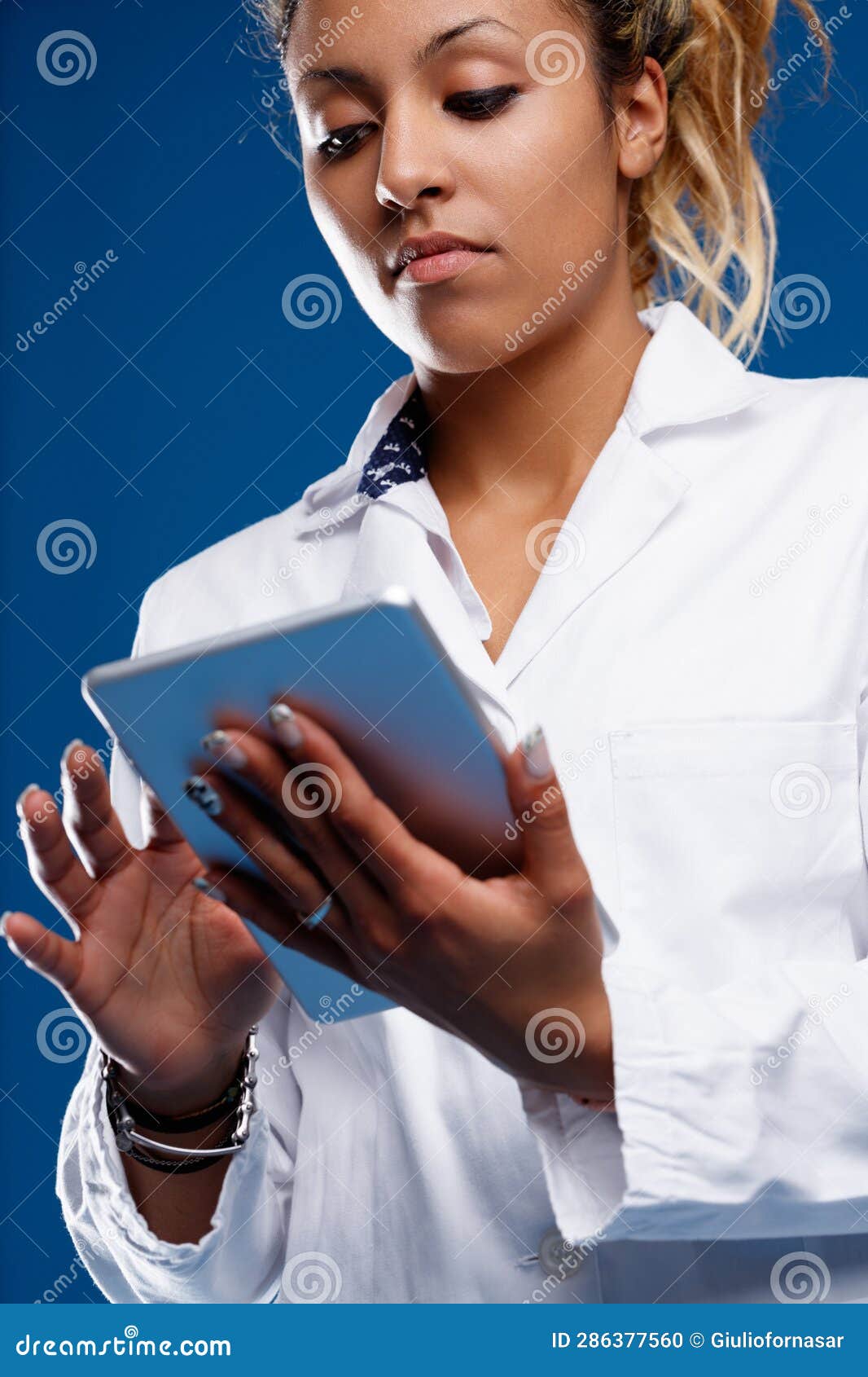 Expert Researcher in Big Data, Unswayed by Beliefs Stock Photo - Image ...