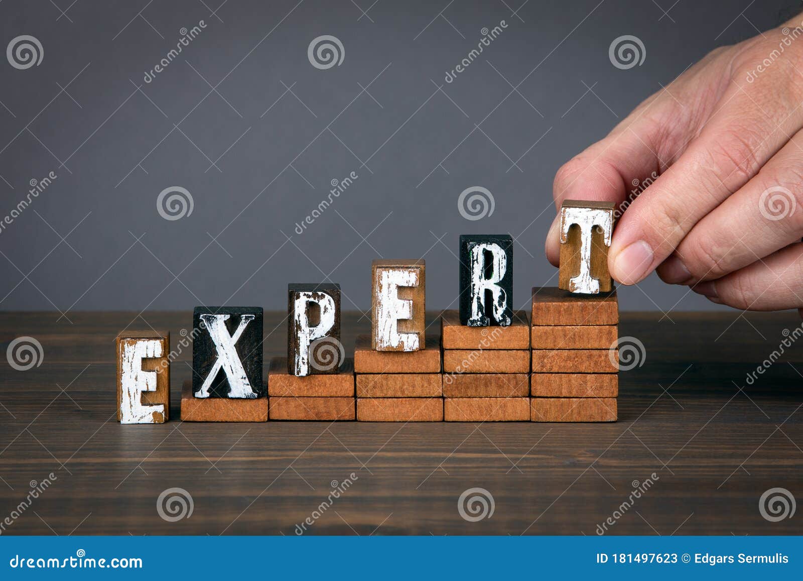 EXPERT Concept. Wooden Alphabet Letters on Steps Stock Image - Image of ... EXPERT Concept. Wooden Alphabet Letters on Steps Stock Image - Image of ...