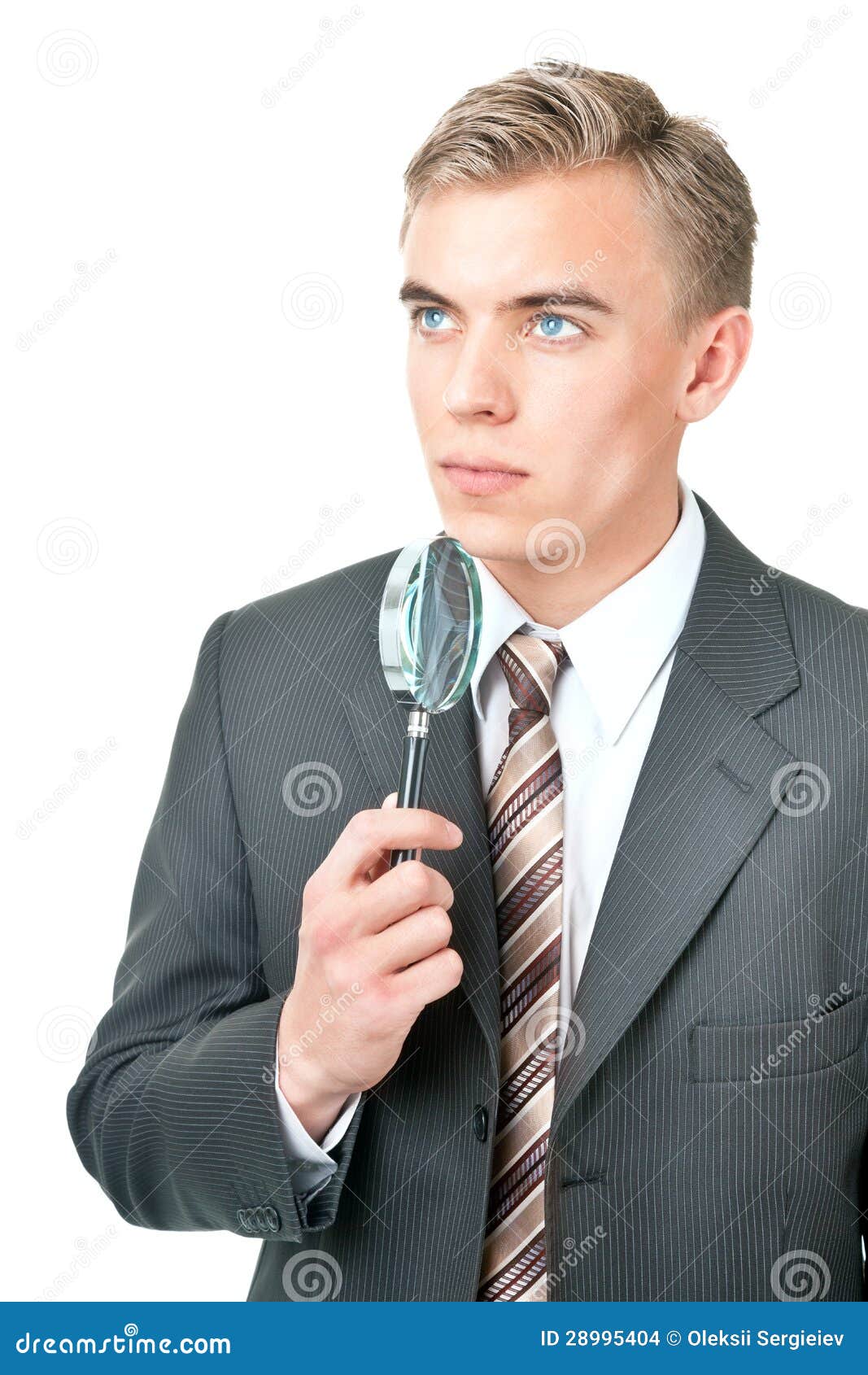 Expert (inspecteur) Avec Une Loupe Photo stock - Image du conduite ...