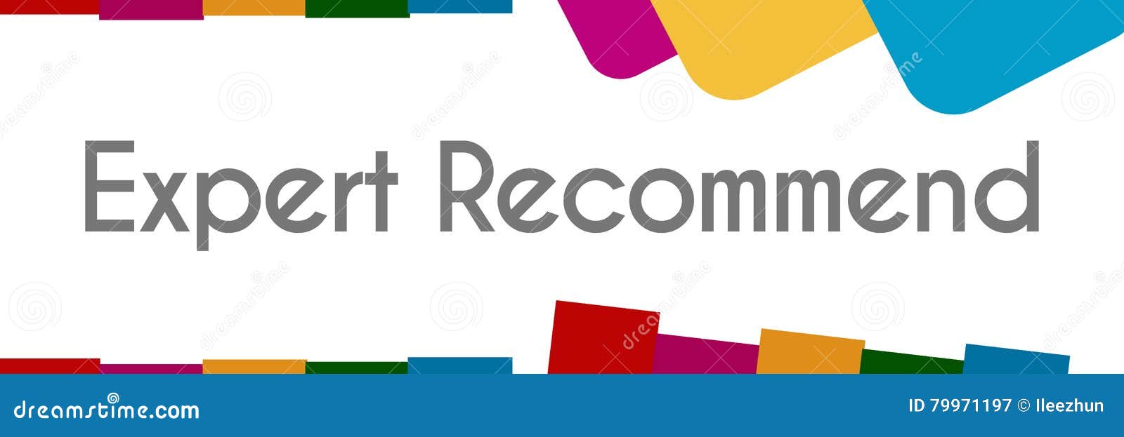 Expert Recommend Abstract Colorful Shapes Stock Illustration ...