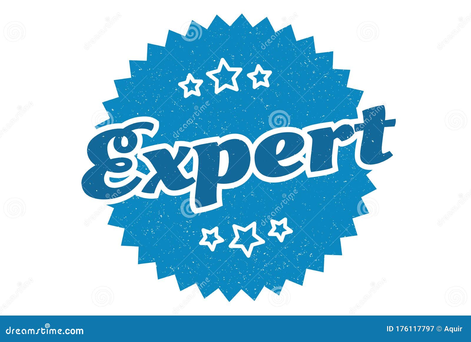 Expert Sign. Expert Vintage Retro Label Stock Vector - Illustration of ...