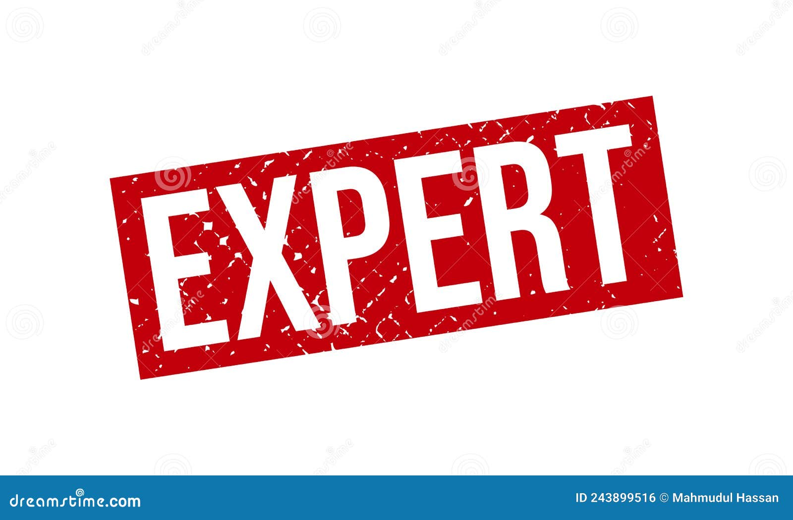 Expert Stamp Seal Vector Illustration Stock Vector - Illustration of ...