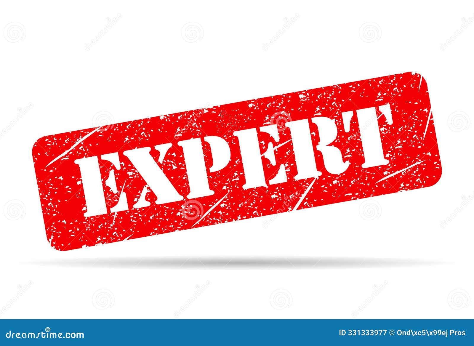 Expert Stamp Shadow Symbol, Label Sticker Sign Button, Text Banner ...