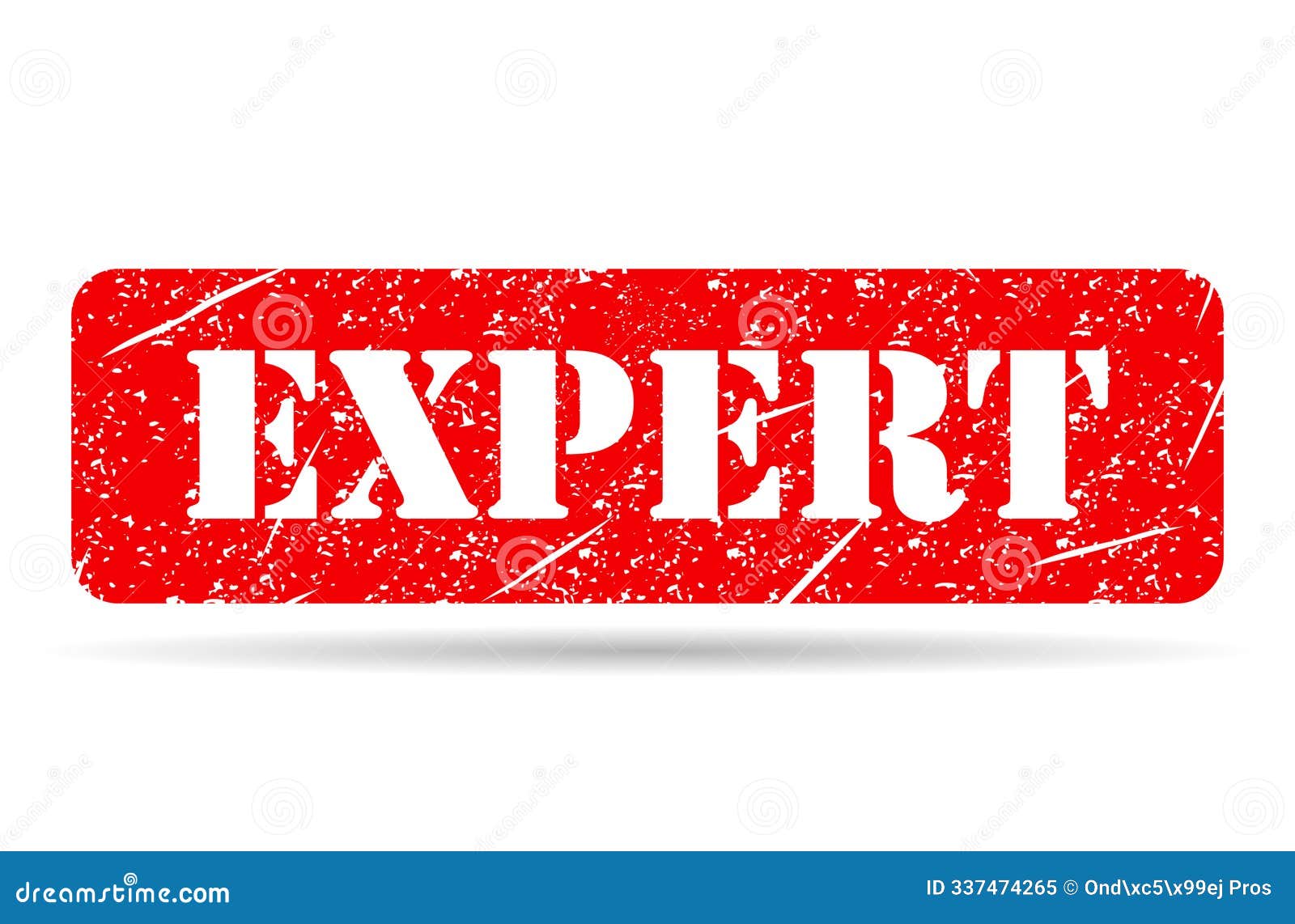 Expert Stamp Shadow Symbol, Label Sticker Sign Button, Text Banner ...