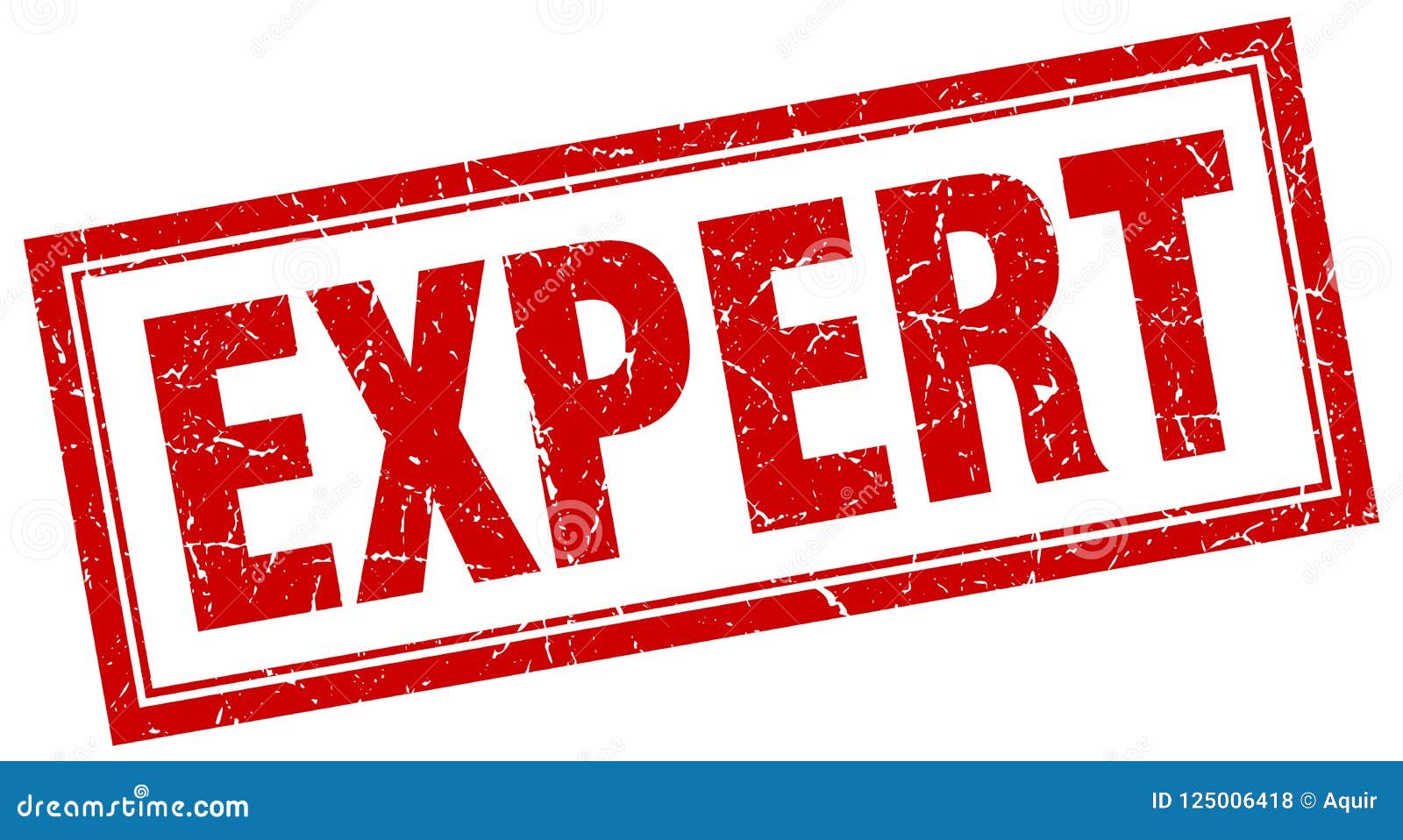 Expert stamp stock vector. Illustration of insignia - 125006418