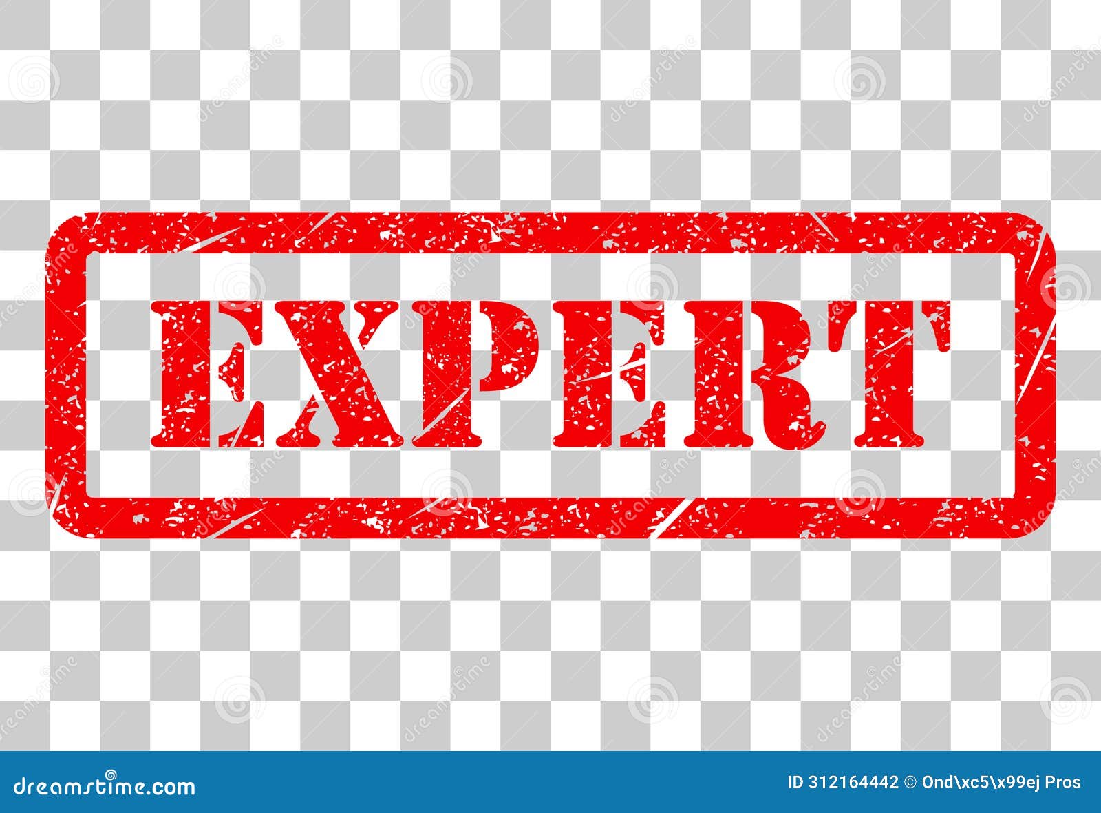 Expert Stamp Symbol, Label Sticker Sign Button, Text Banner Vector ...