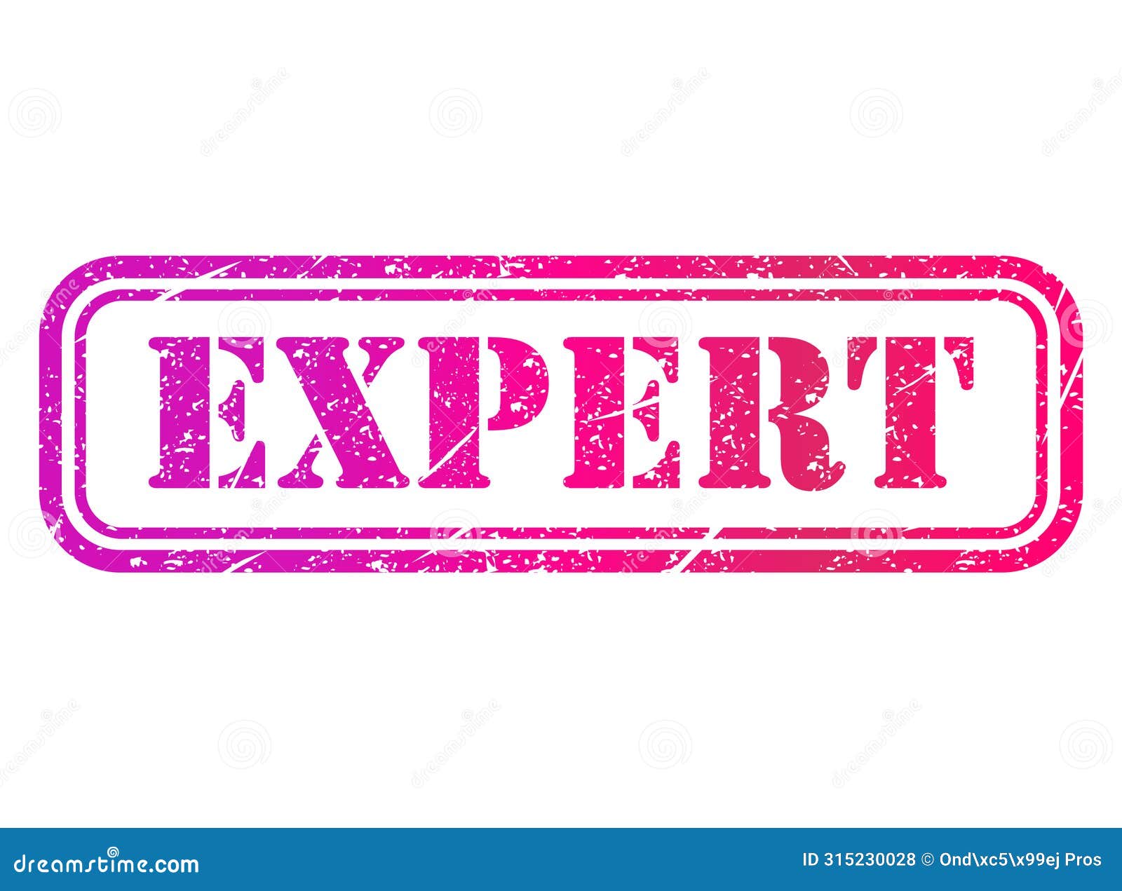 Expert Stamp Symbol, Label Sticker Sign Button, Text Banner Vector ...