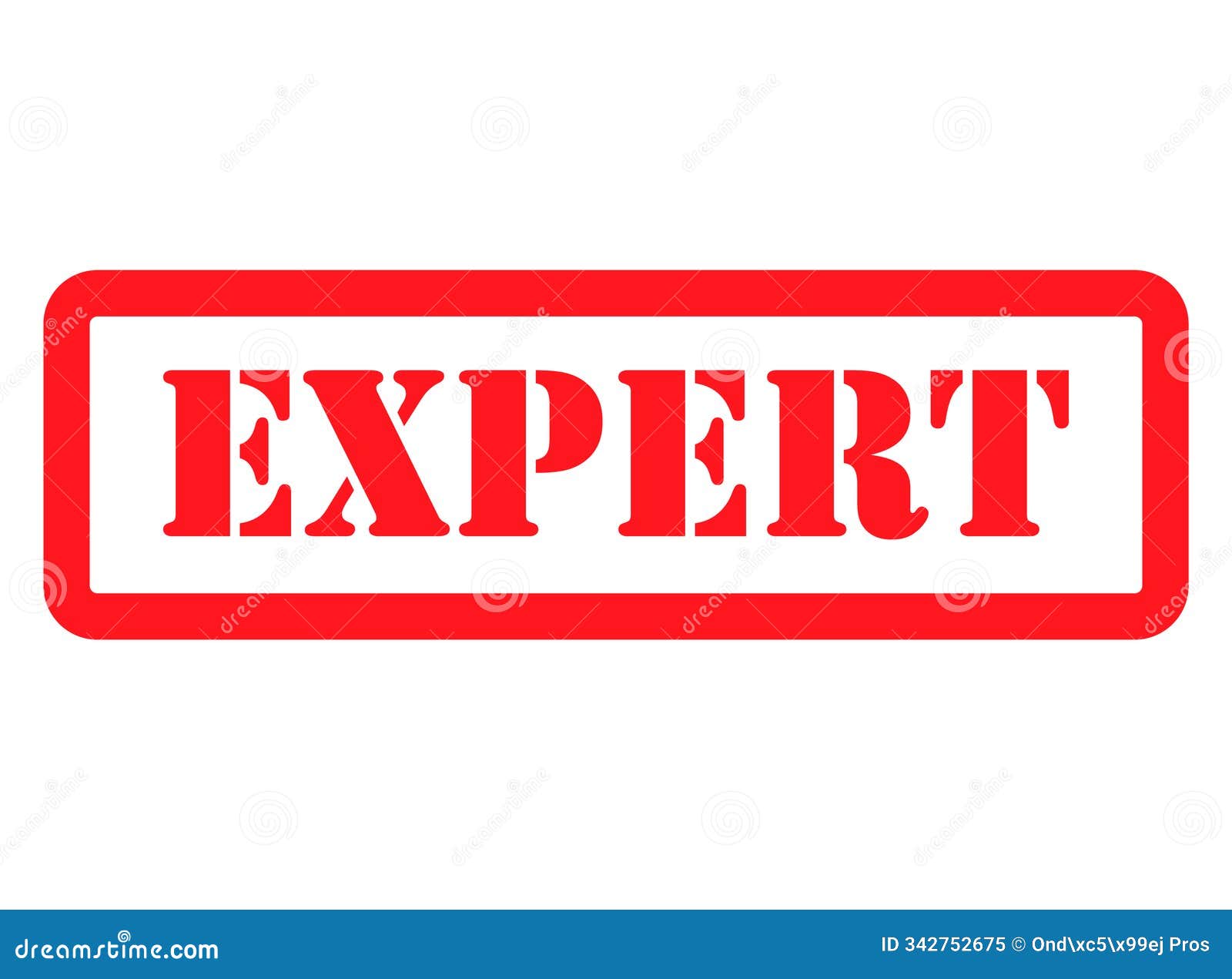 Expert Stamp Symbol, Label Sticker Sign Button, Text Banner Vector ...