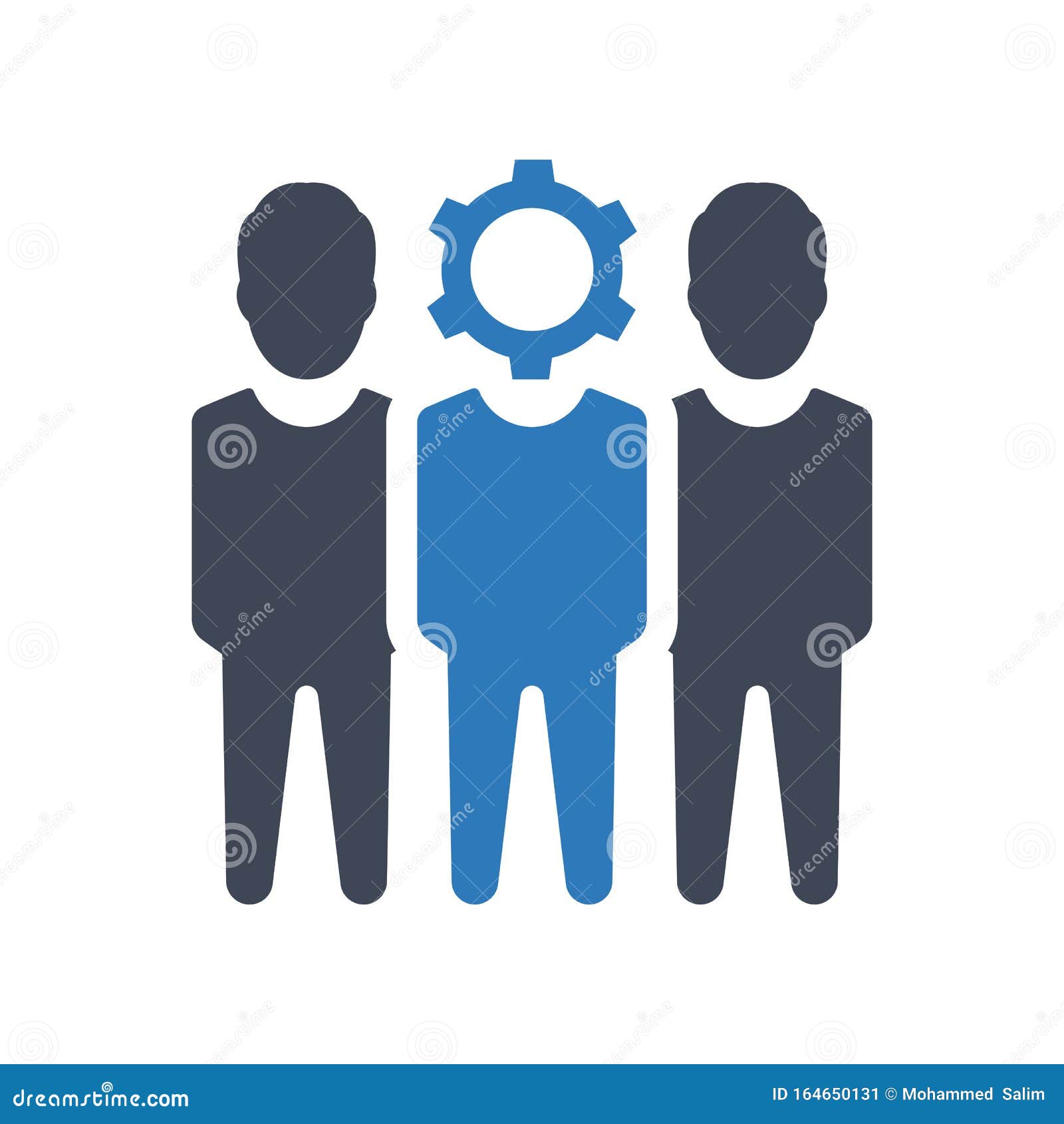 Expert Team Icon. Specialist, Assistance Stock Vector - Illustration of ...