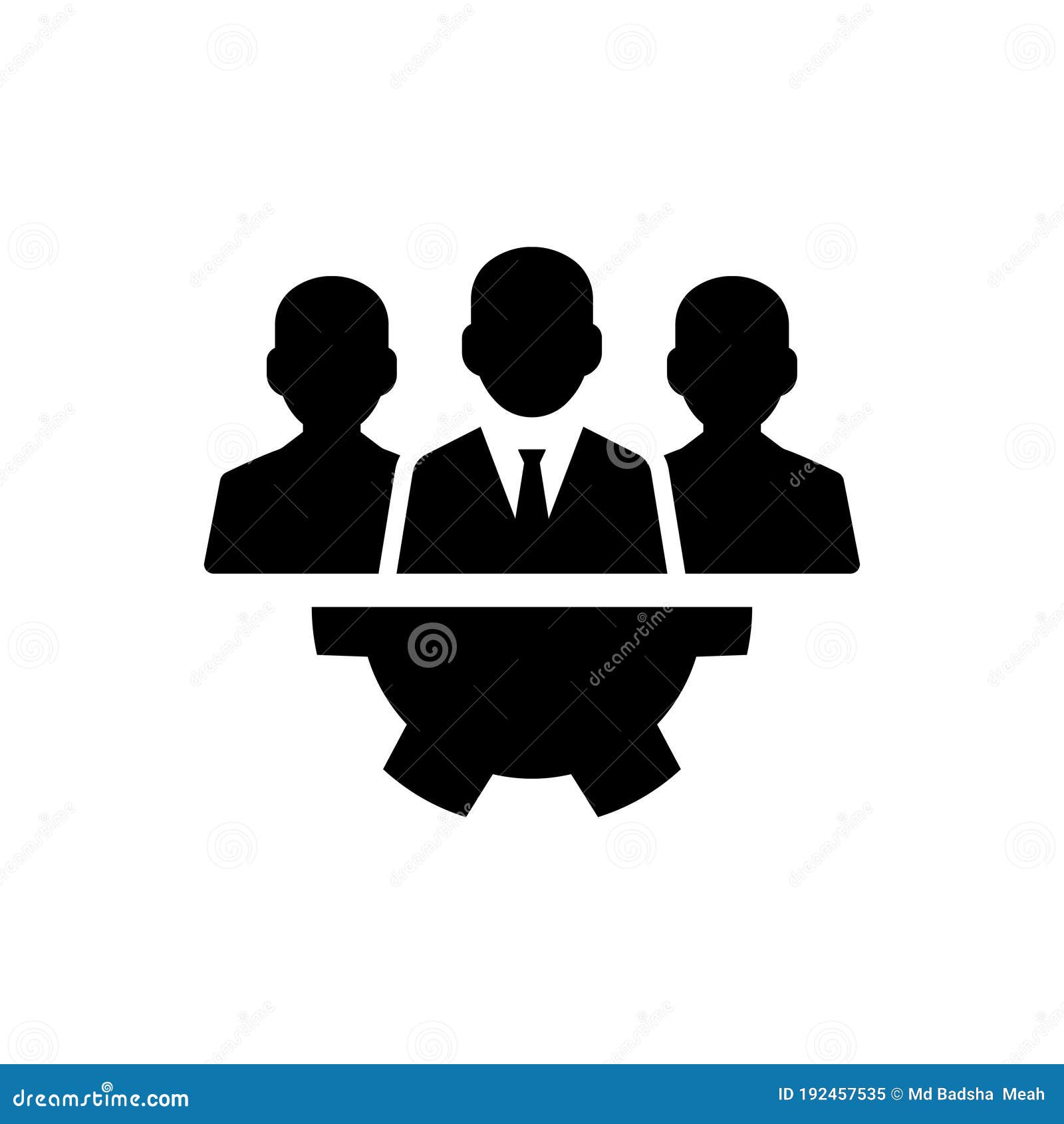 Expert Team Icon stock vector. Illustration of specialist - 192457535