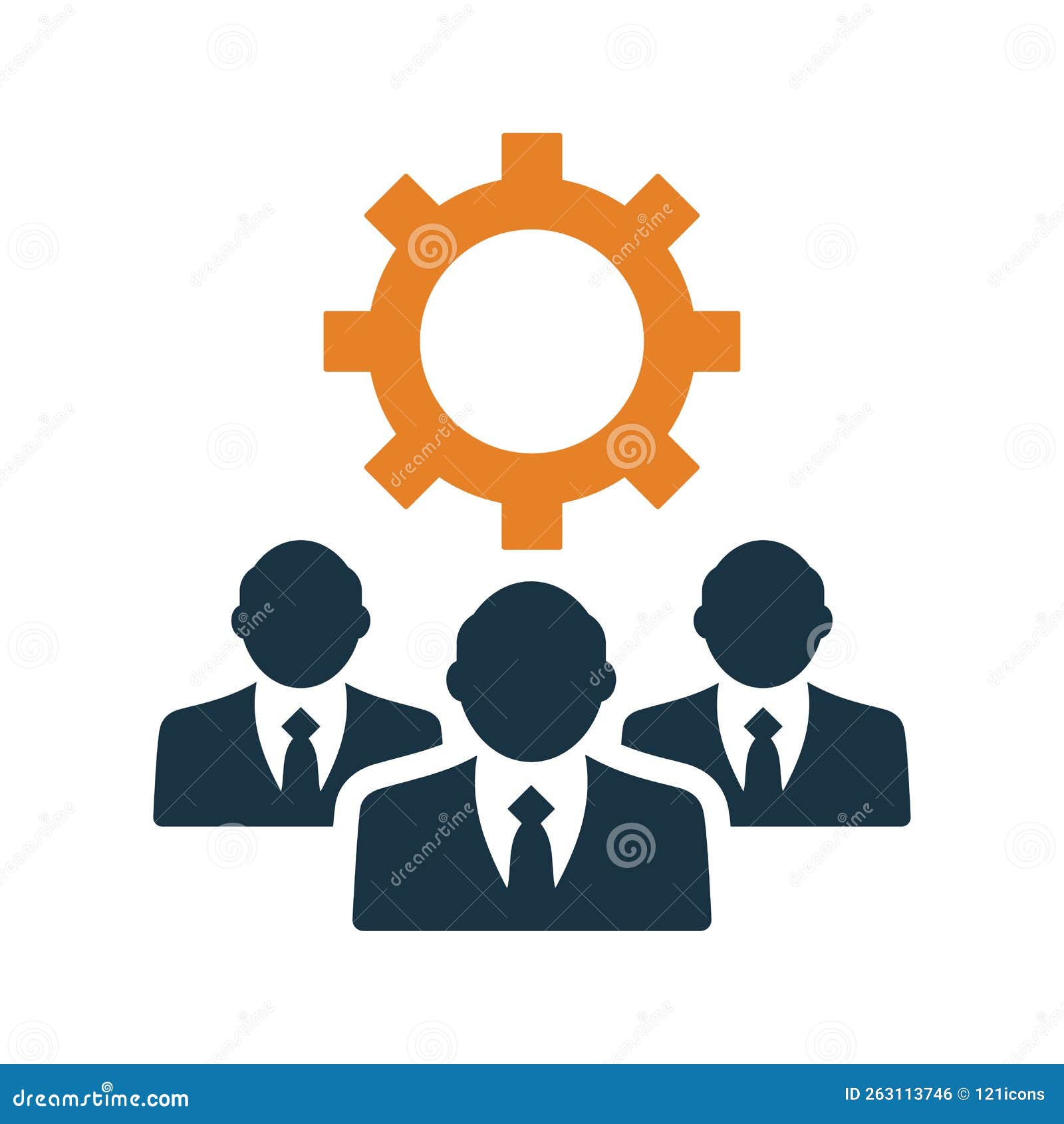 Expert Team icon stock illustration. Illustration of group - 263113746