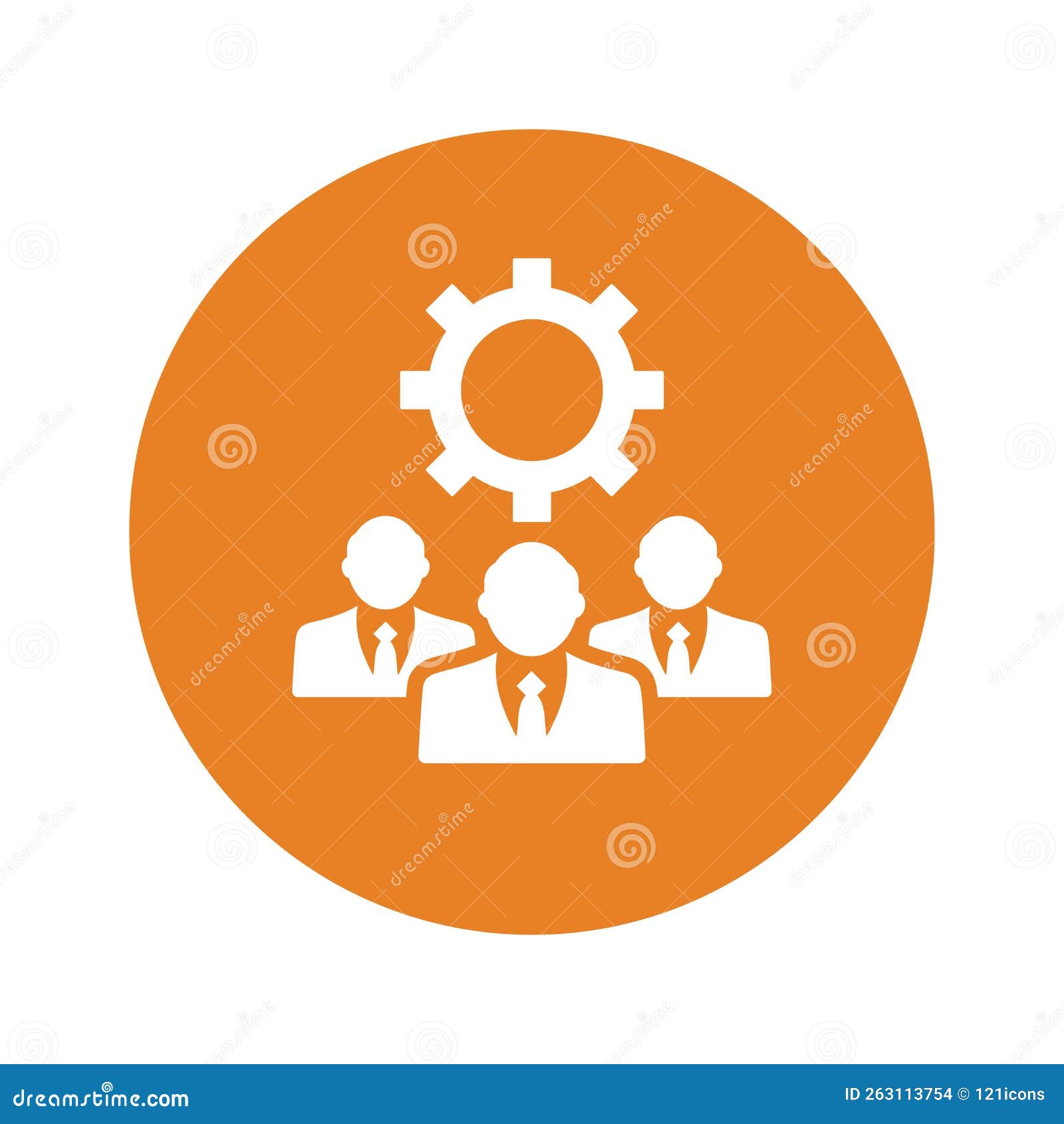 Expert Team icon stock illustration. Illustration of leader - 263113754